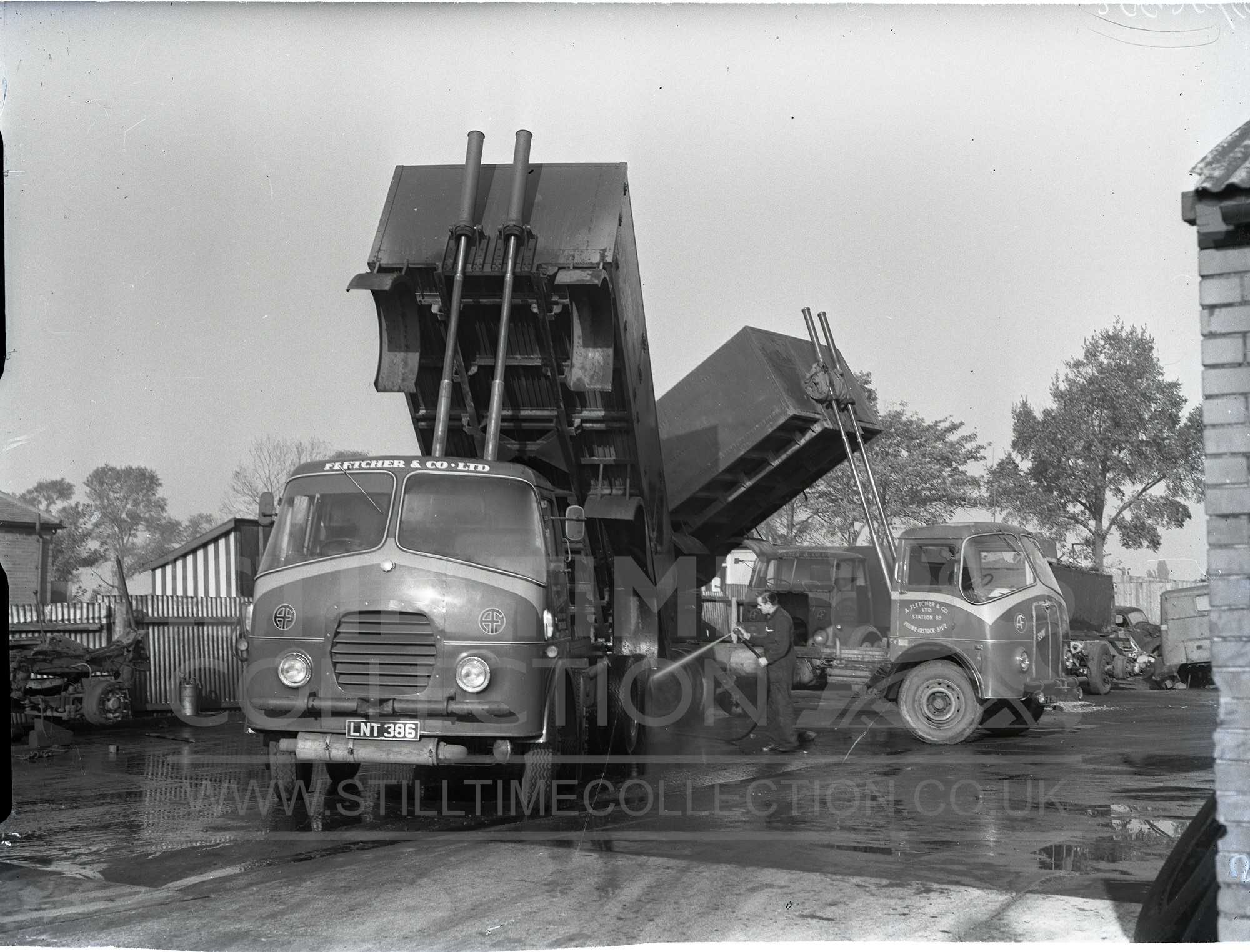 tpt transport truck lorry wagon sentinel tvw coy a fletcher ibstock ...