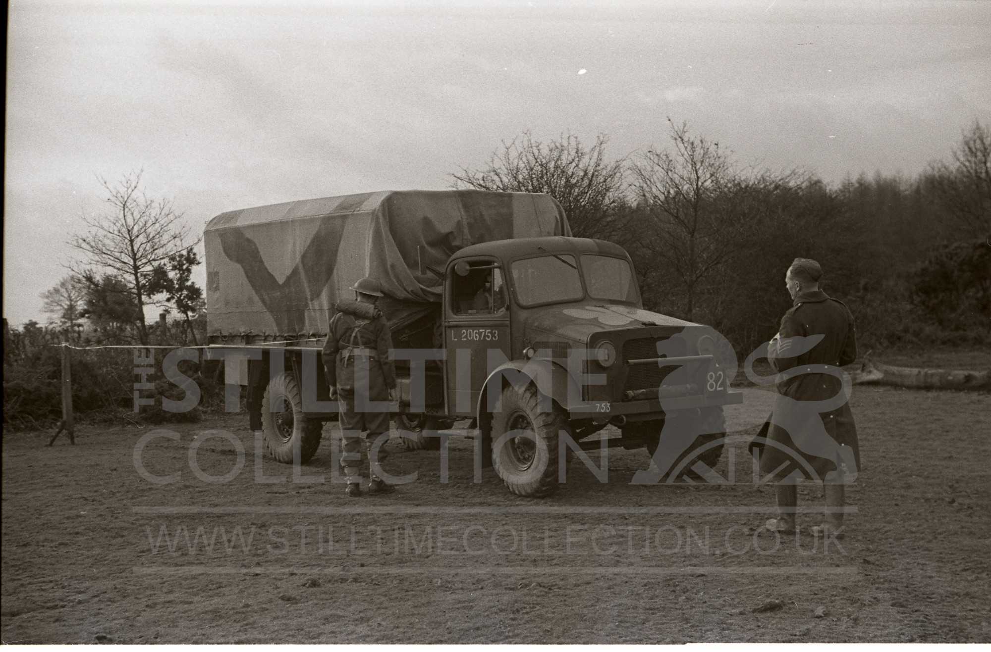 tpt transport truck lorry wagon bedford military soldier war army ww2 ...