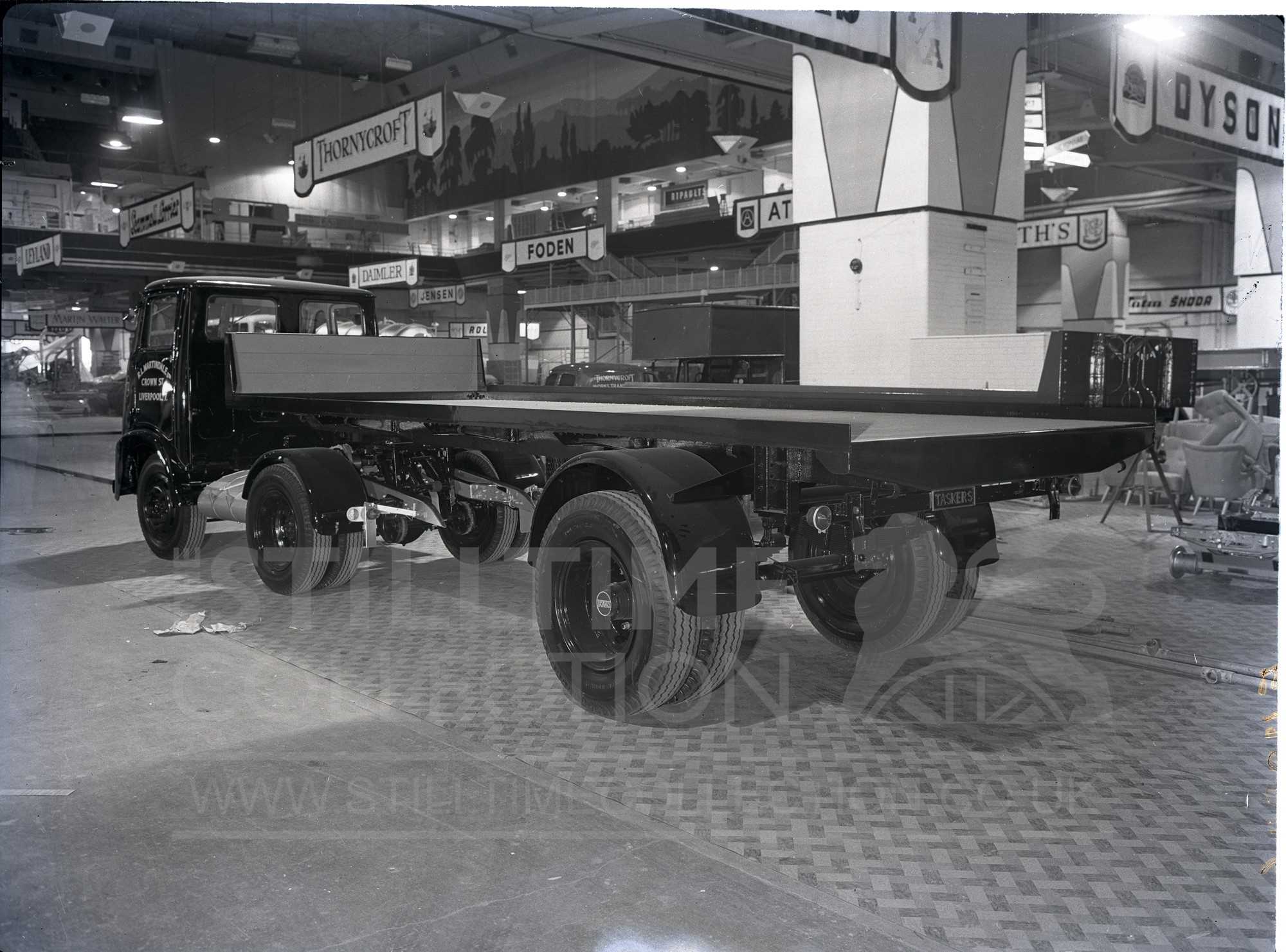 tpt transport truck lorry wagon erf sabrina earls court motor engine ...