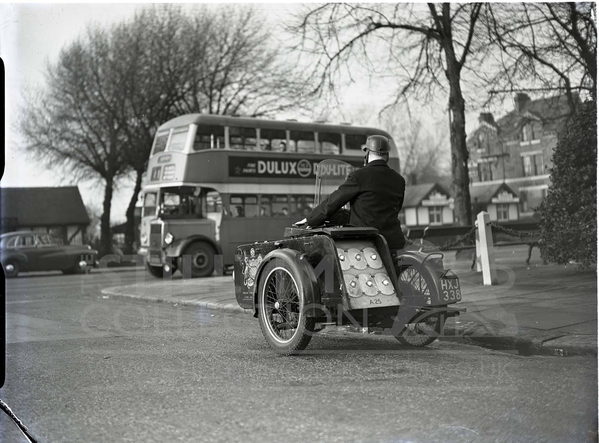 tpt transport bike chair seat bsa m21 manchester corporation bus ...