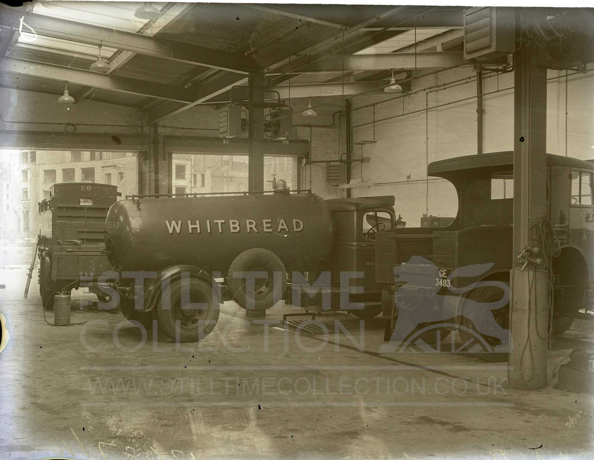 tpt transport truck lorry wagon whitbread brewery beer brewing brew ...