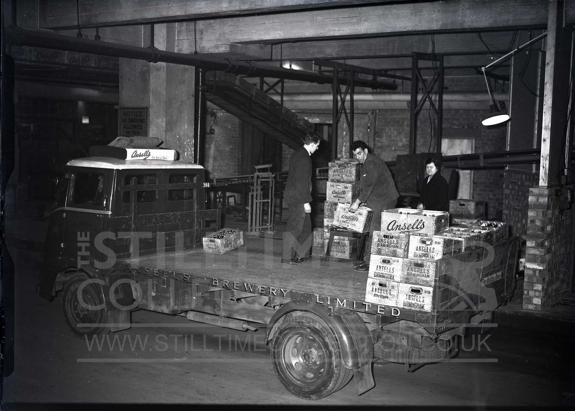 tpt transport truck lorry wagon bmc leyland ansells brewery beer ...