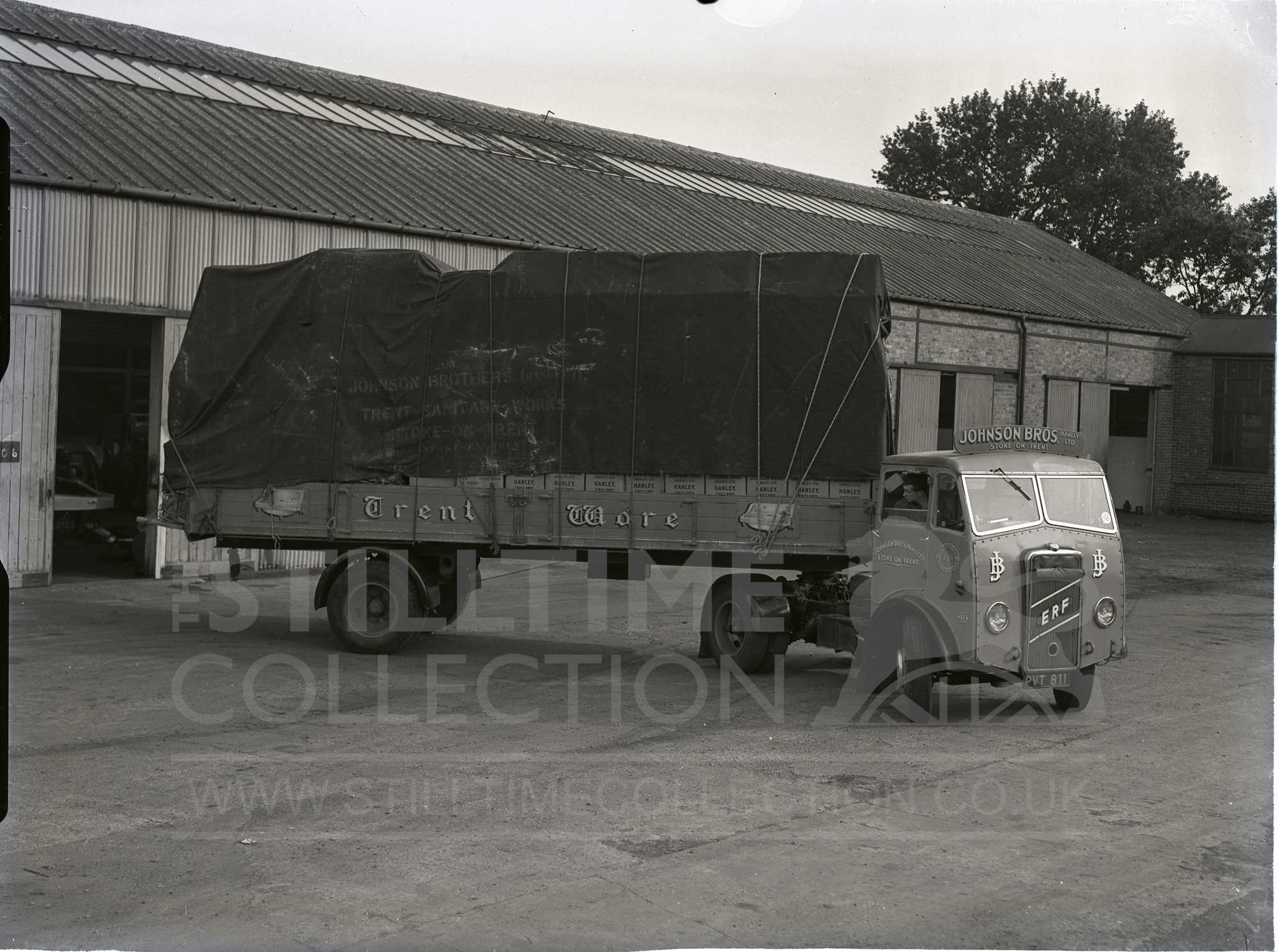 tpt transport truck lorry wagon erf with scammell trailer | The ...