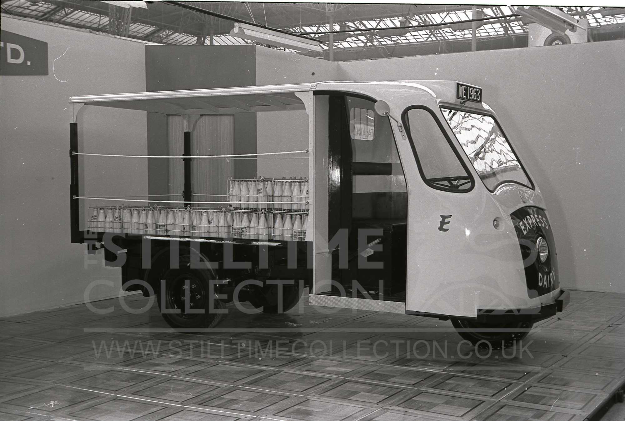 tpt transport truck lorry wagon electric electricity electro milk float ...