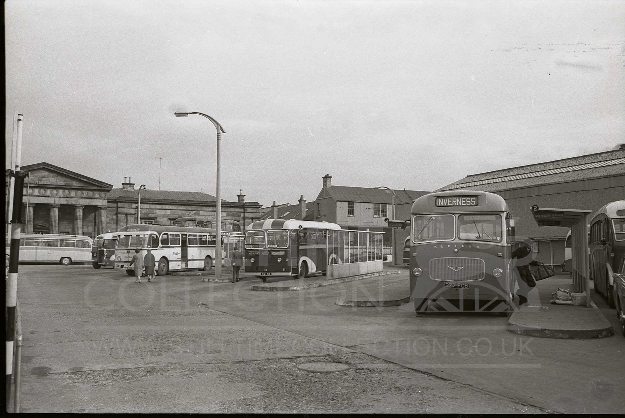 tpt transport bus minibus double decker coach inverness station train ...