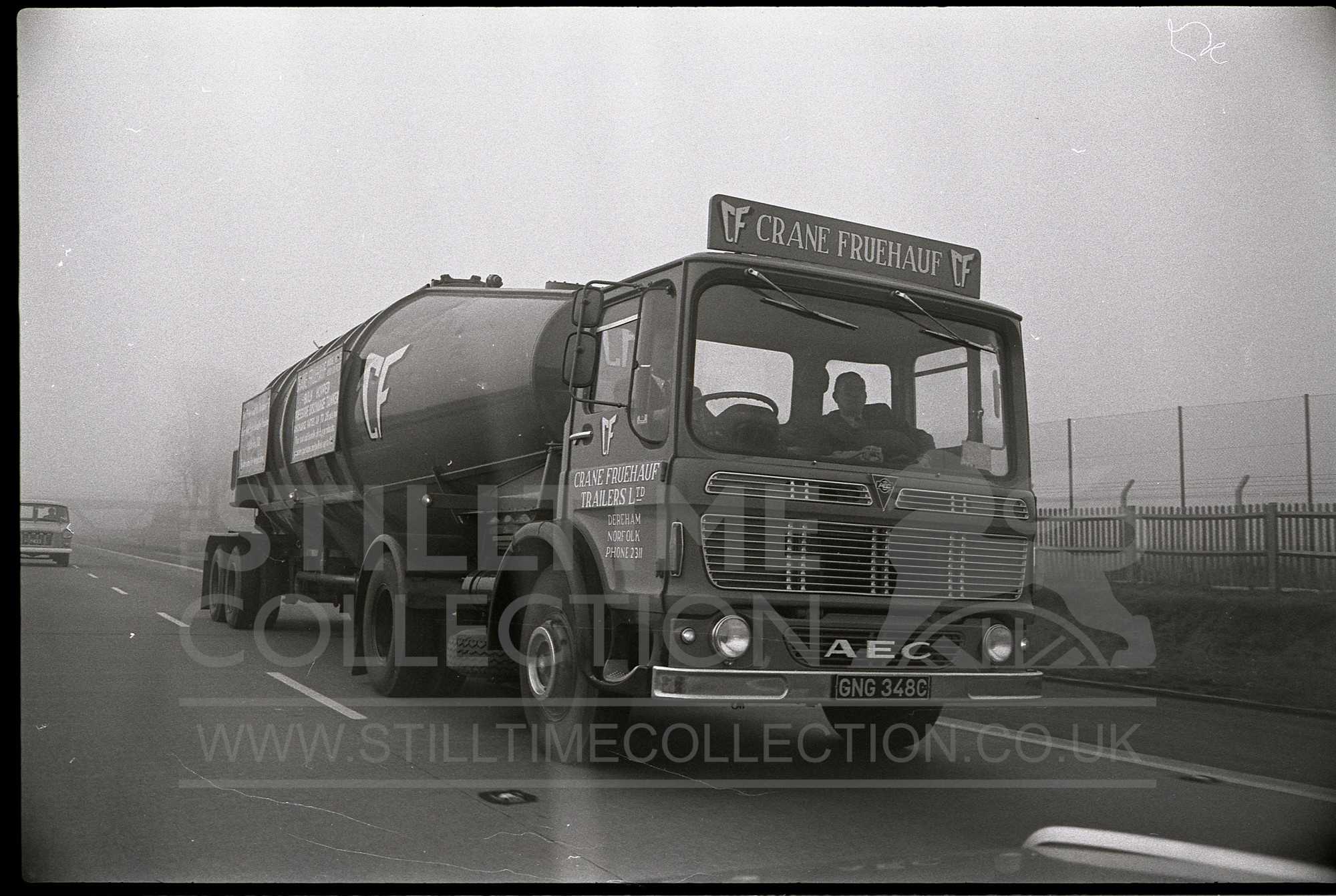 tdpt truck lorry wagon aec ergo cab crane freuhauf bulk trailer | The ...
