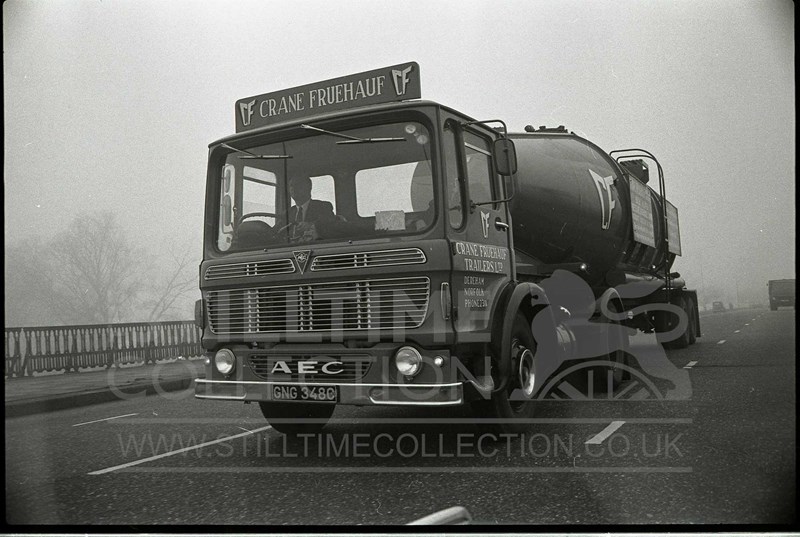 tdpt truck lorry wagon aec ergo cab crane freuhauf bulk trailer | The ...