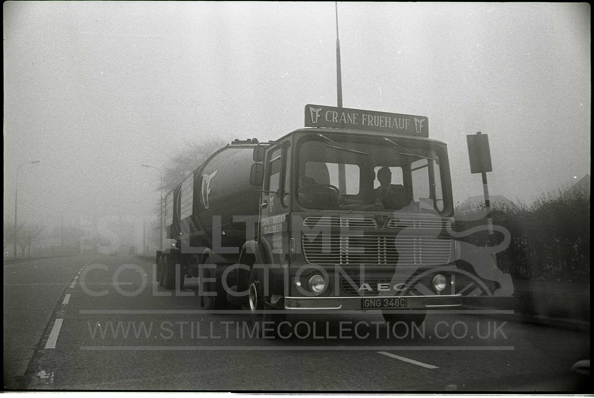 tdpt truck lorry wagon aec ergo cab crane freuhauf bulk trailer | The ...