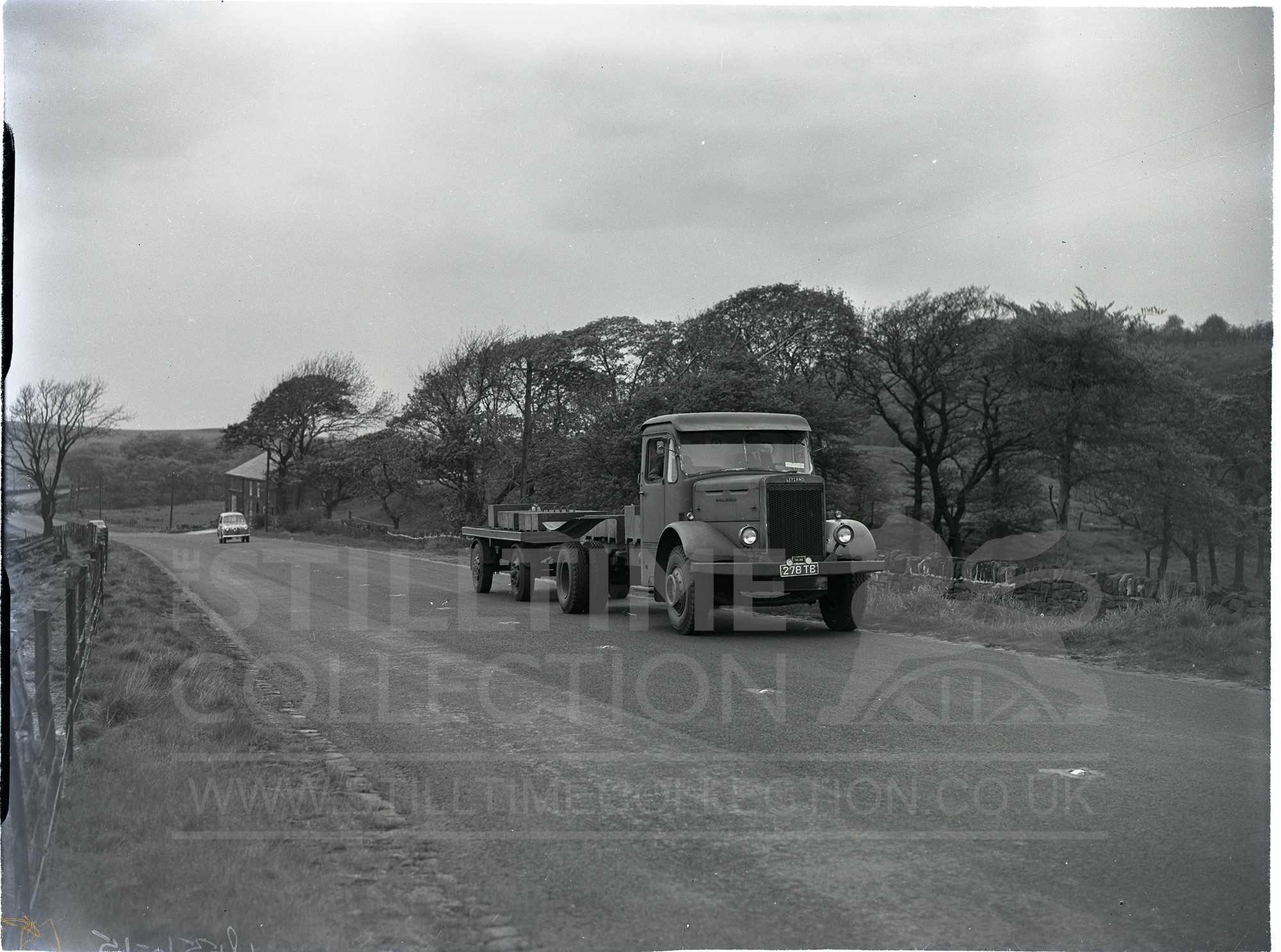 tpt transport truck lorry wagon leyland super beaver and trailer place ...