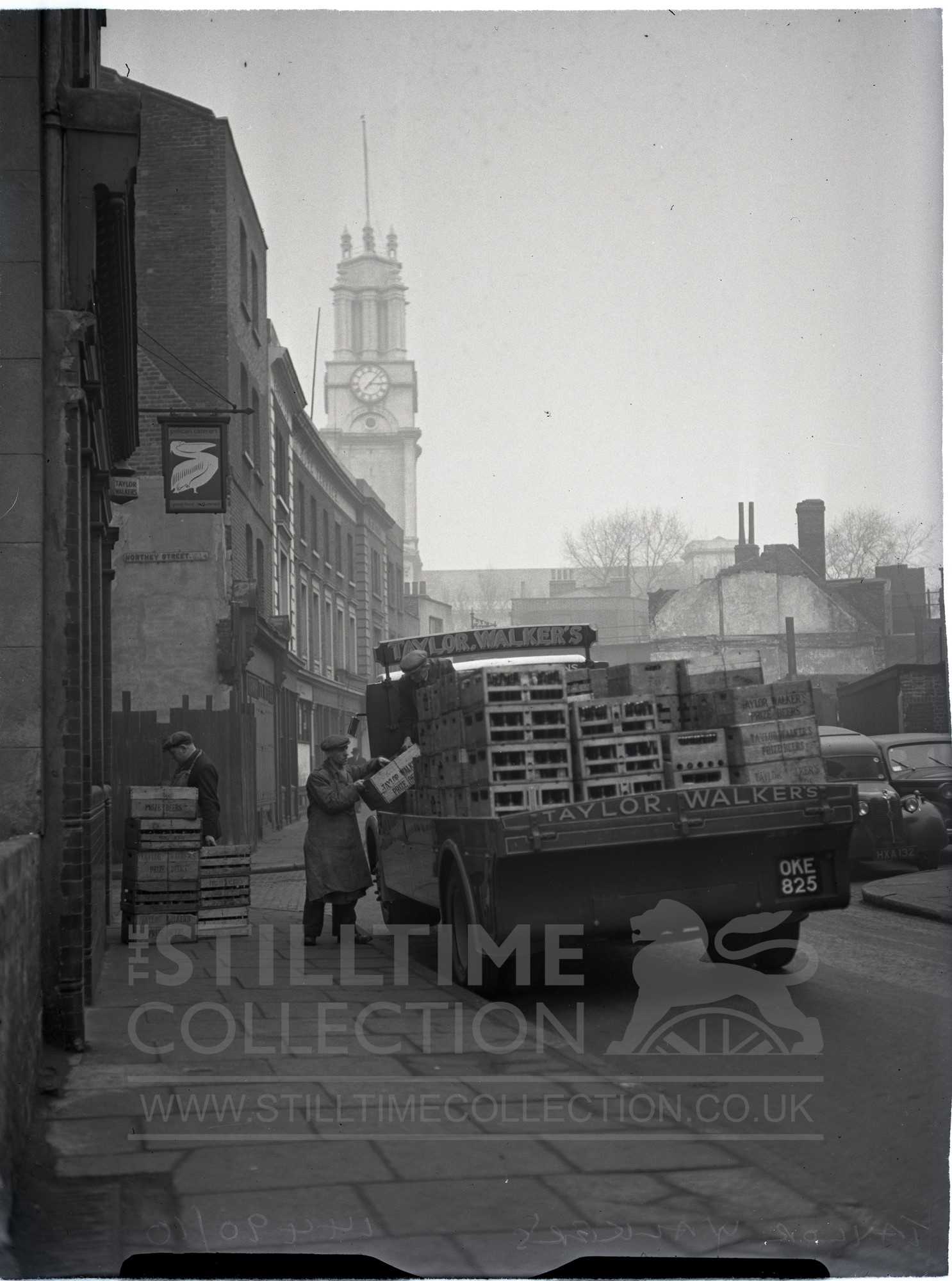 tpt transport truck lorry wagon taylor walker brewery beer brewing dray ...