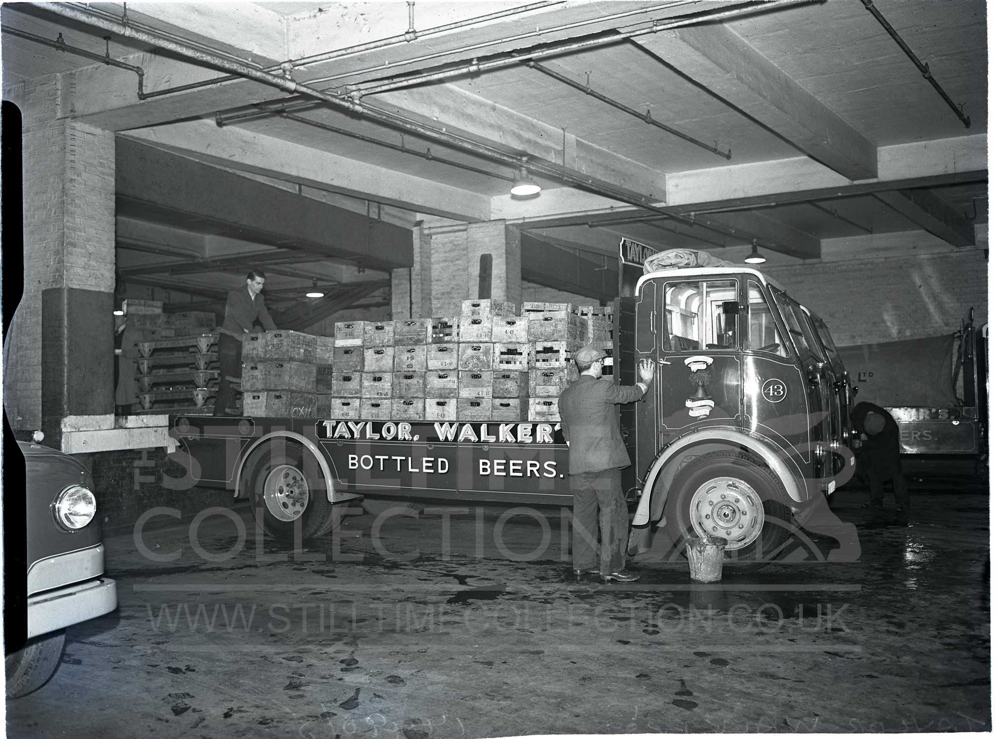 tpt transport truck lorry wagon taylor walker brewery beer brewing dray ...
