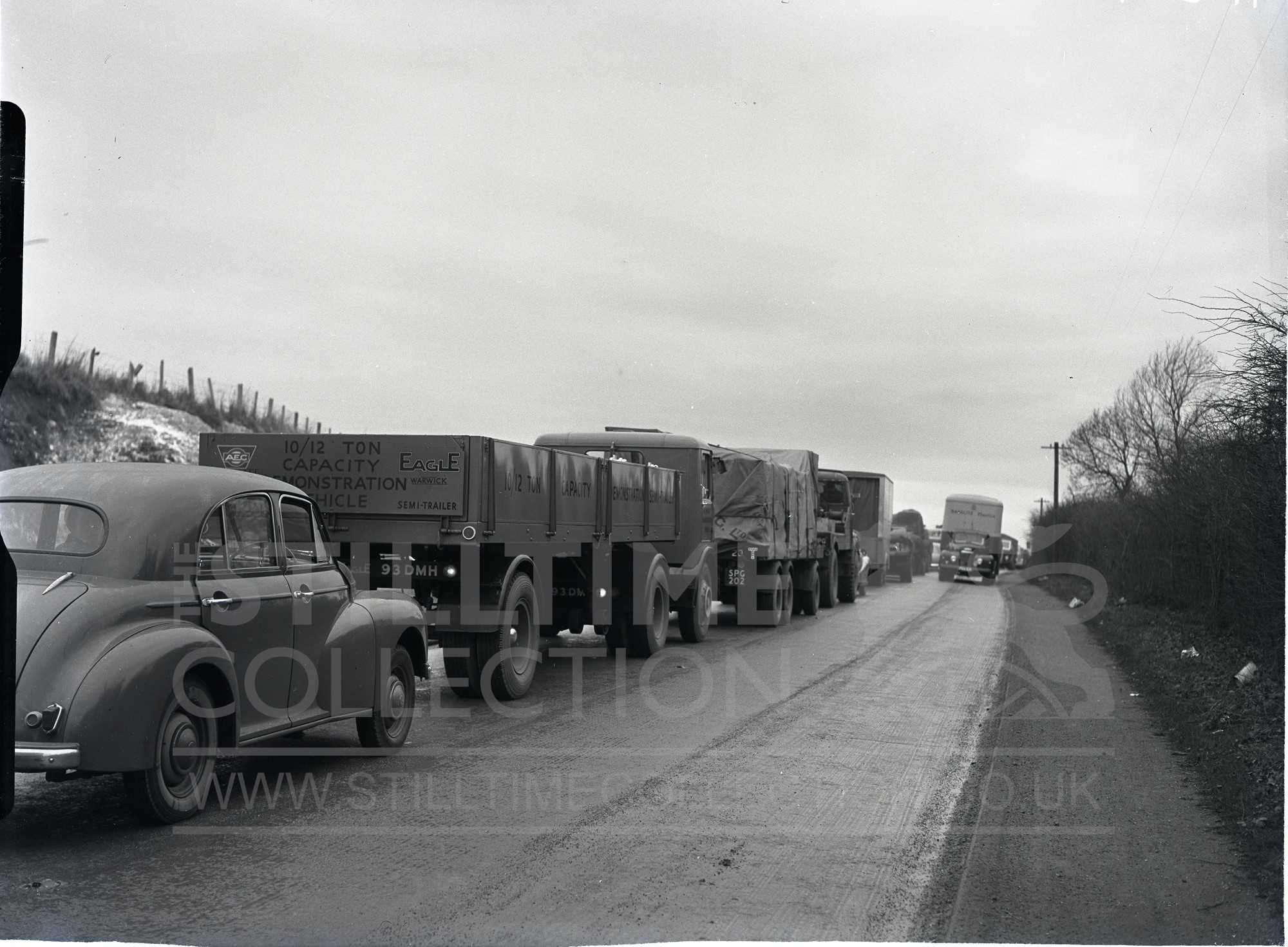 tpt transport truck lorry wagon aec artic articulated demonstrator ...