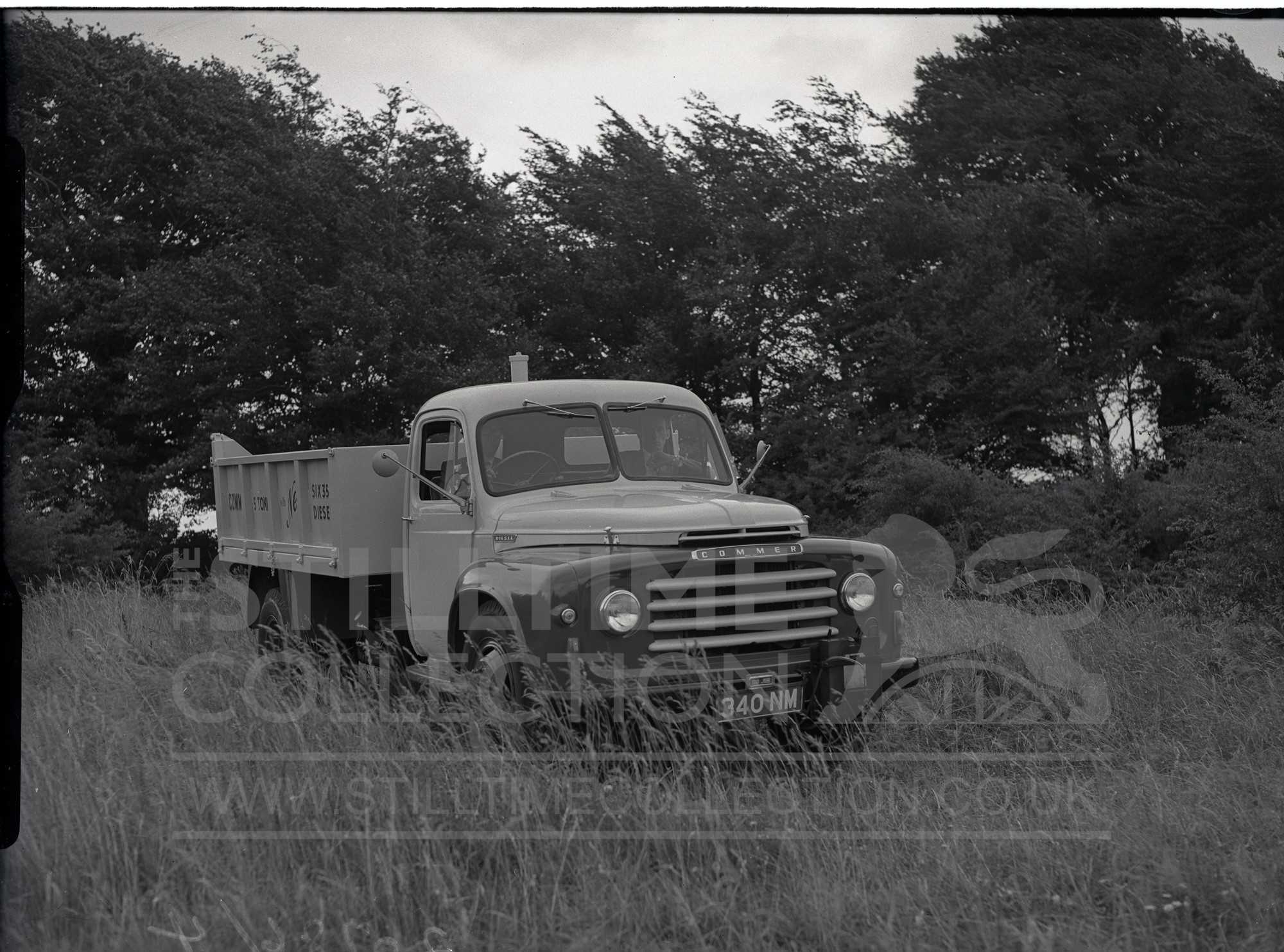 tpt transport truck lorry wagon commer superpoise 5 five ton weight ...