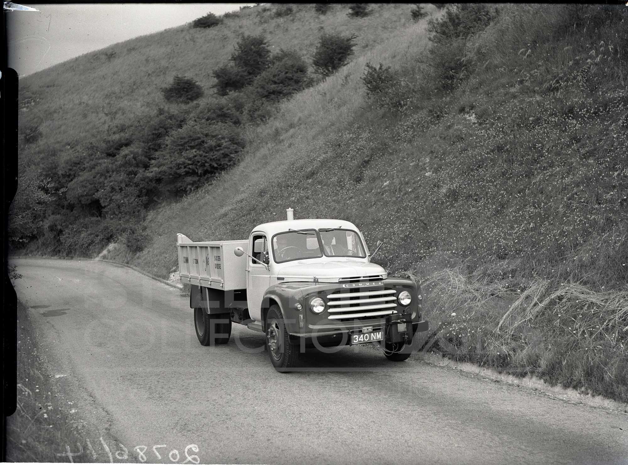 tpt transport truck lorry wagon commer superpoise 5 five ton weight ...