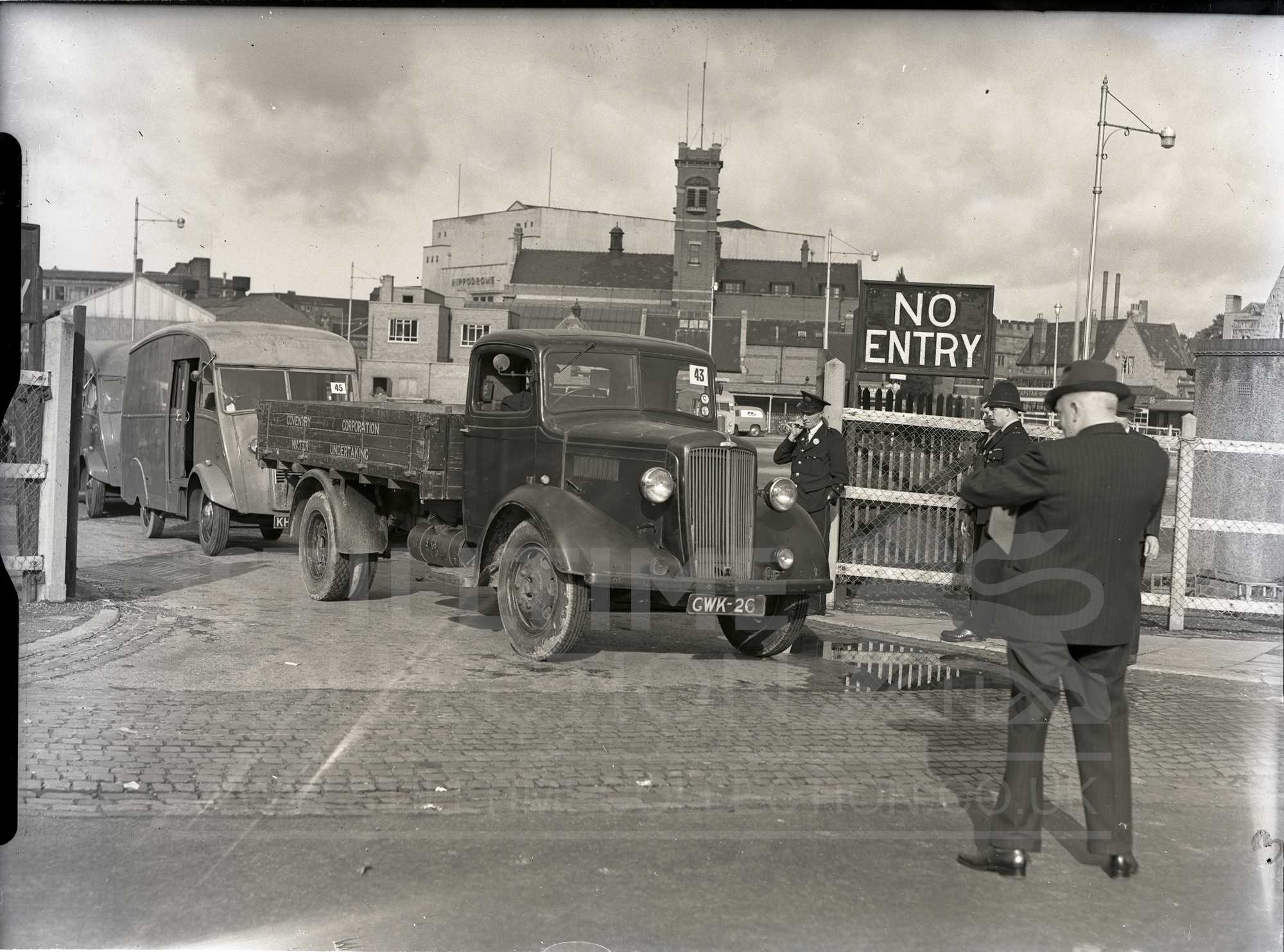 tpt transport truck lorry wagon coventry safety week morris commercial ...