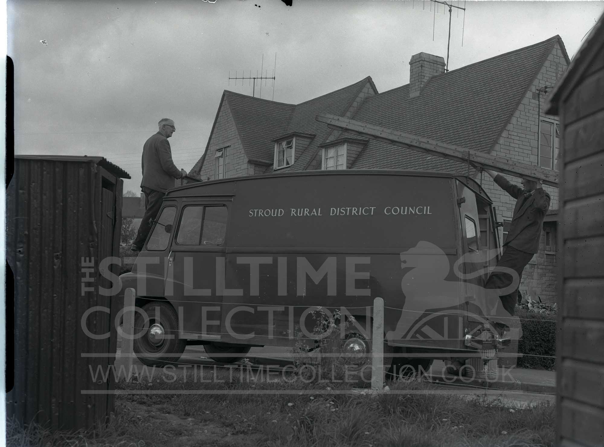 tpt transport truck lorry wagon refuse stroud district council bmc ld ...