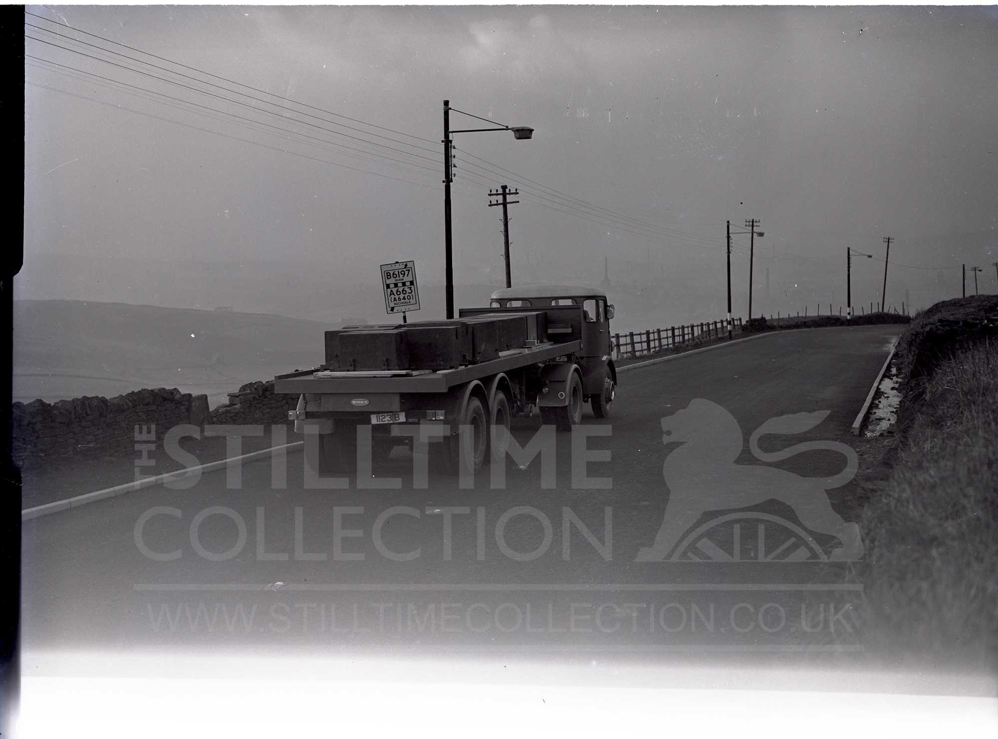 tpt transport truck lorry wagon seddon boden trailer place area scene ...