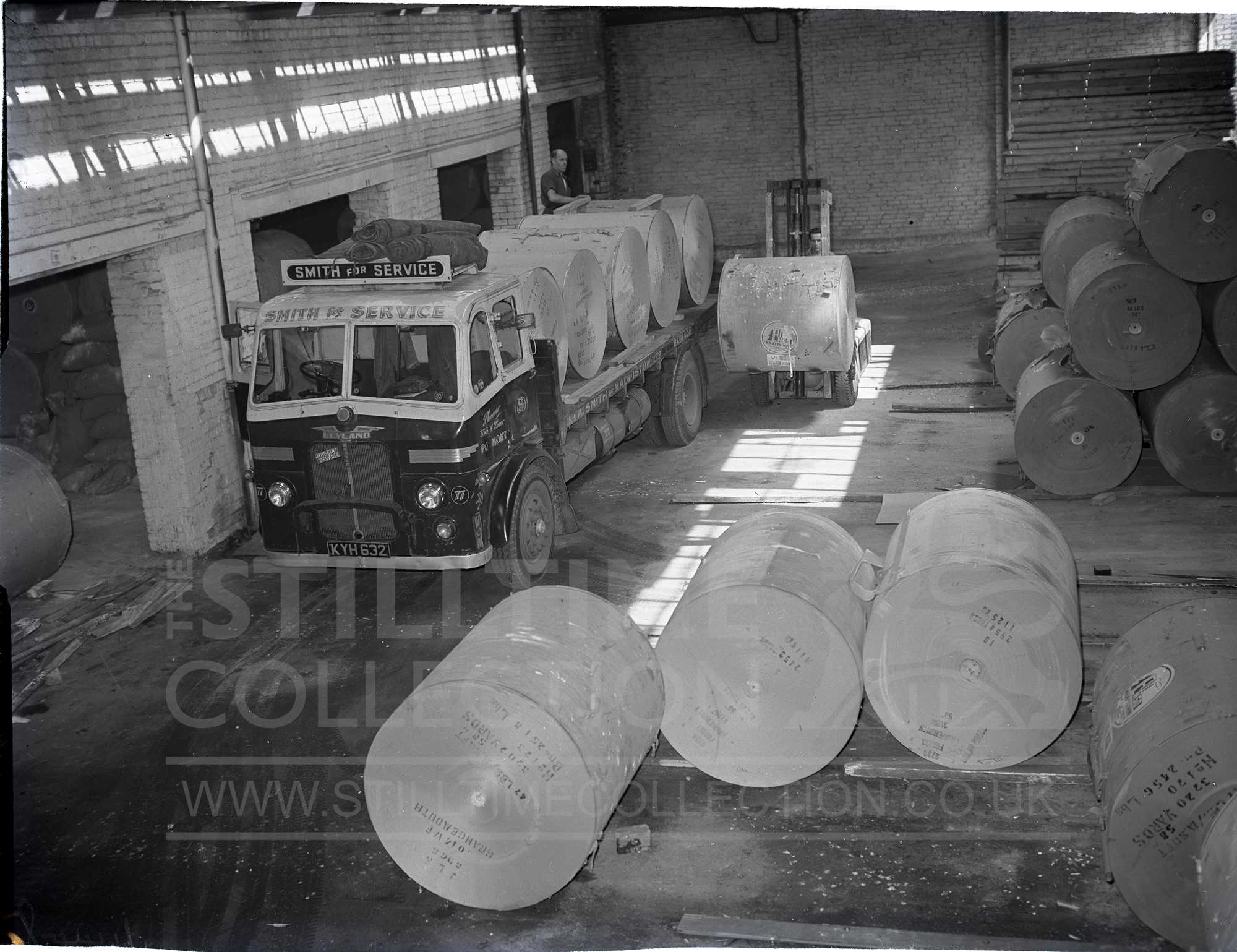 tpt transport truck lorry wagon west leyland coy j a smith madistan ...