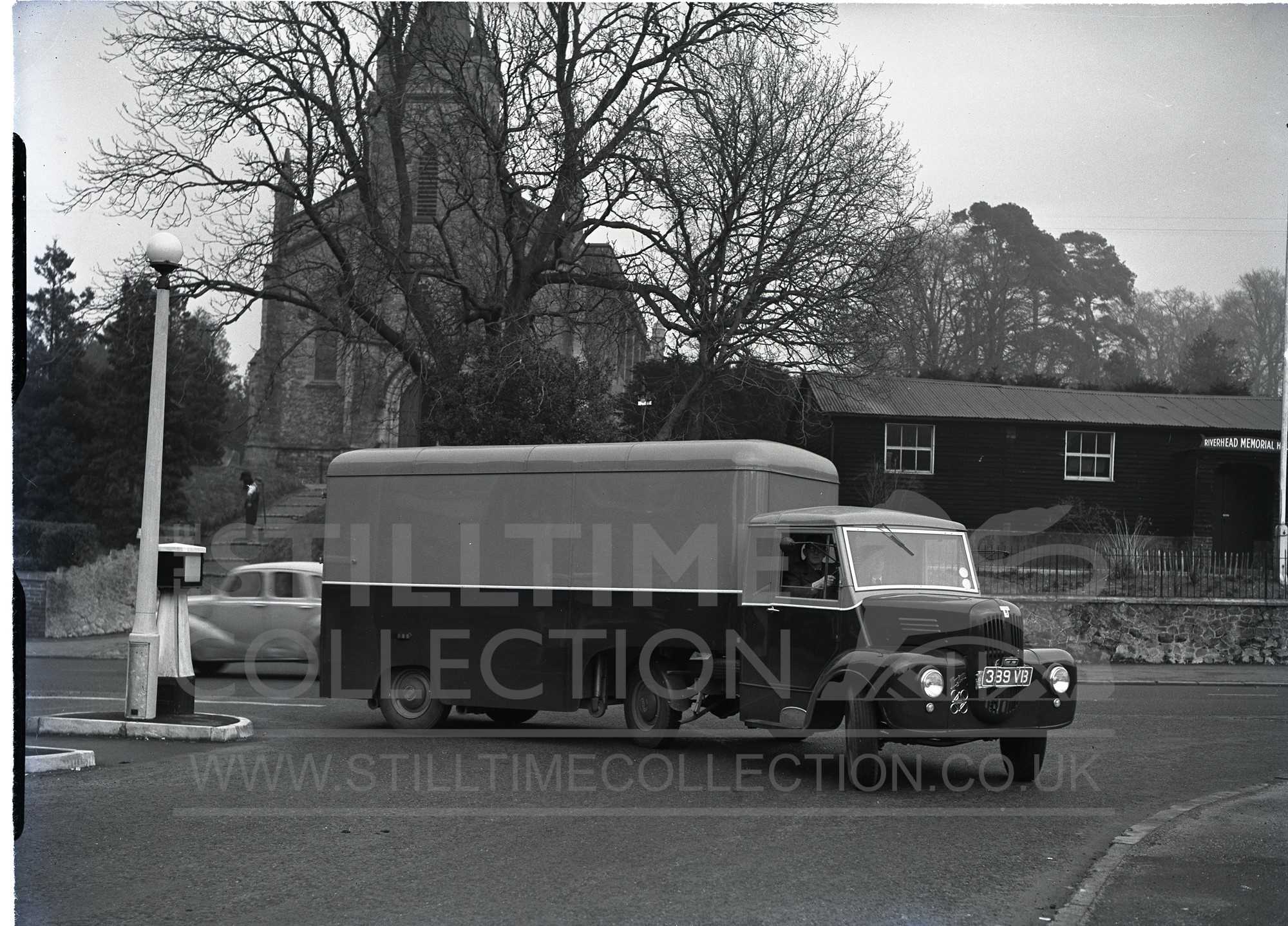 tpt transport truck lorry wagon aec bonneted tasker trailer 25 ton ...