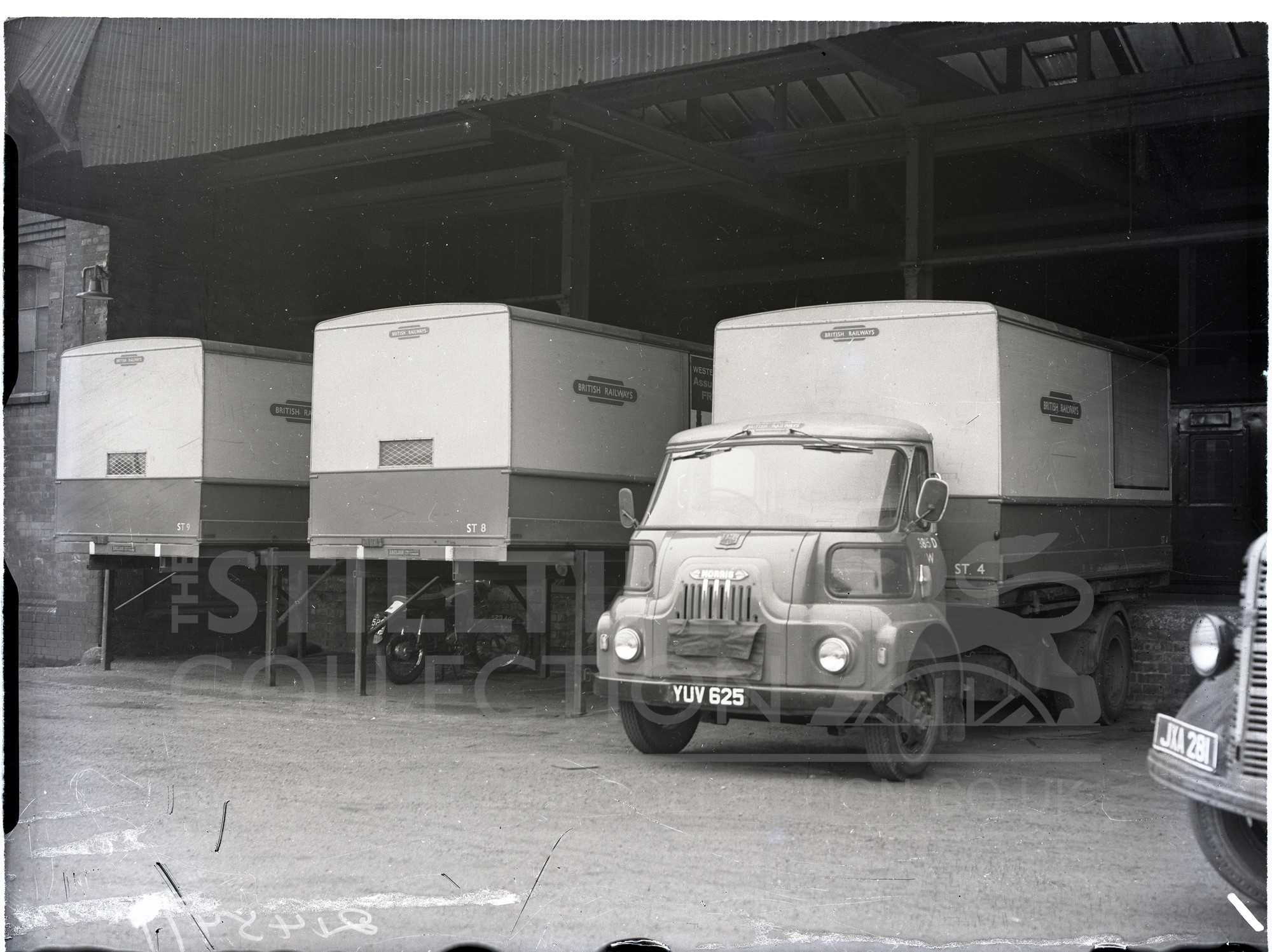 tpt transport truck lorry wagon bmc fg british railways rail train ...