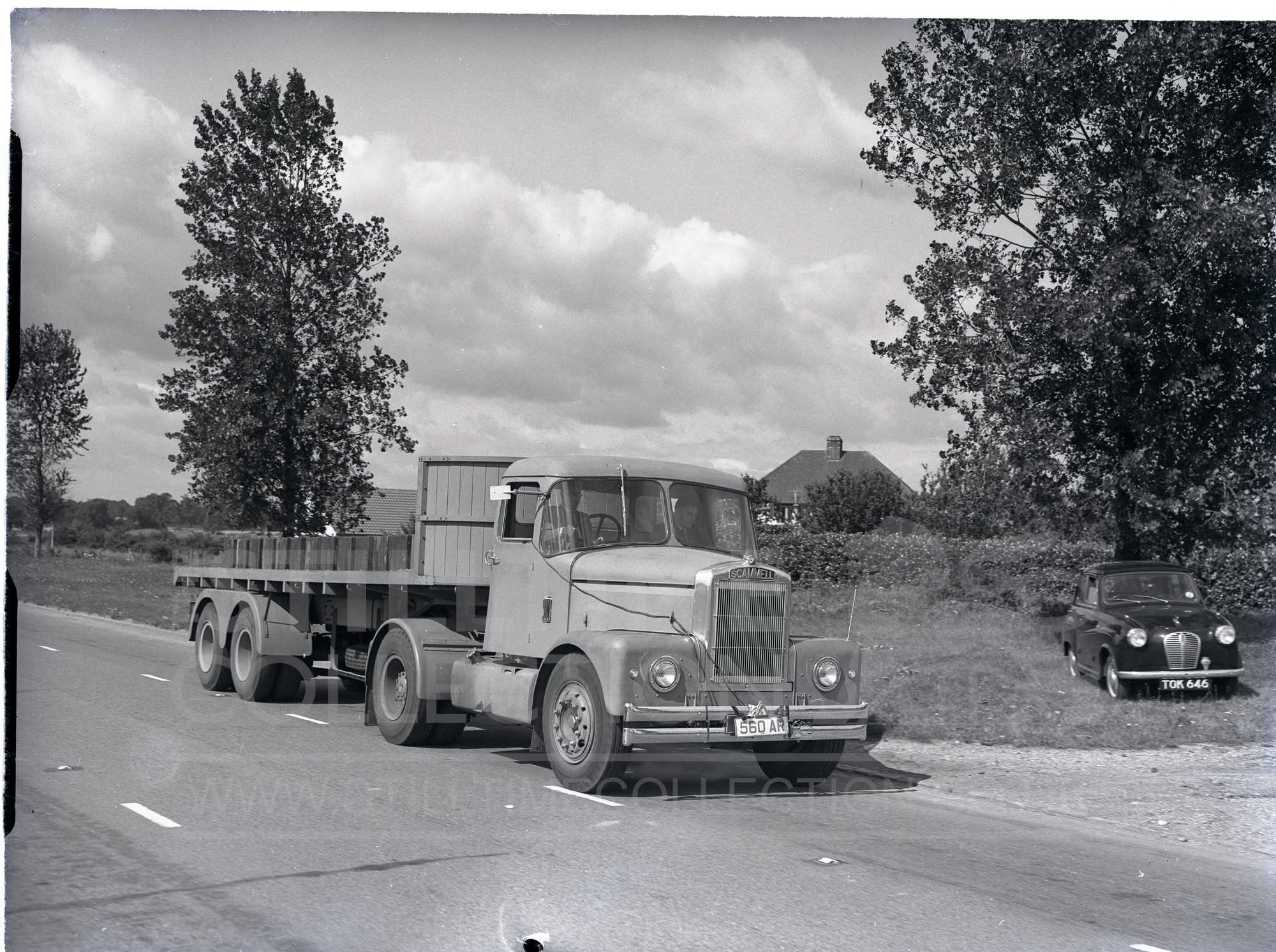 tpt transport truck lorry wagon scammell 24 ton weight handyman ...