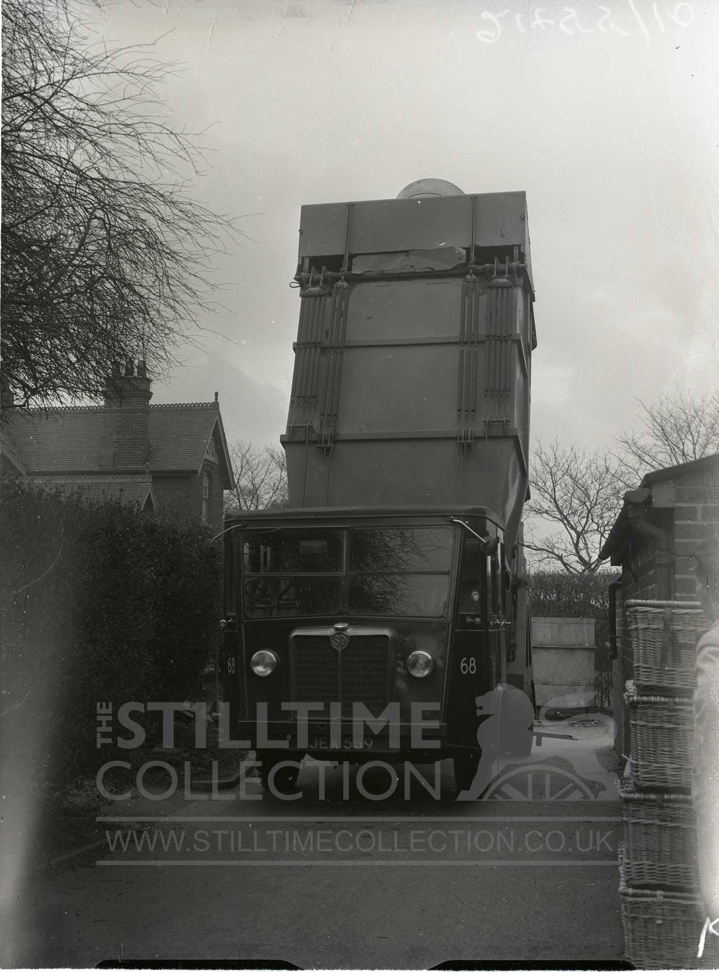 tpt transport truck lorry wagon waste rubbish trash garbage refuse s d ...