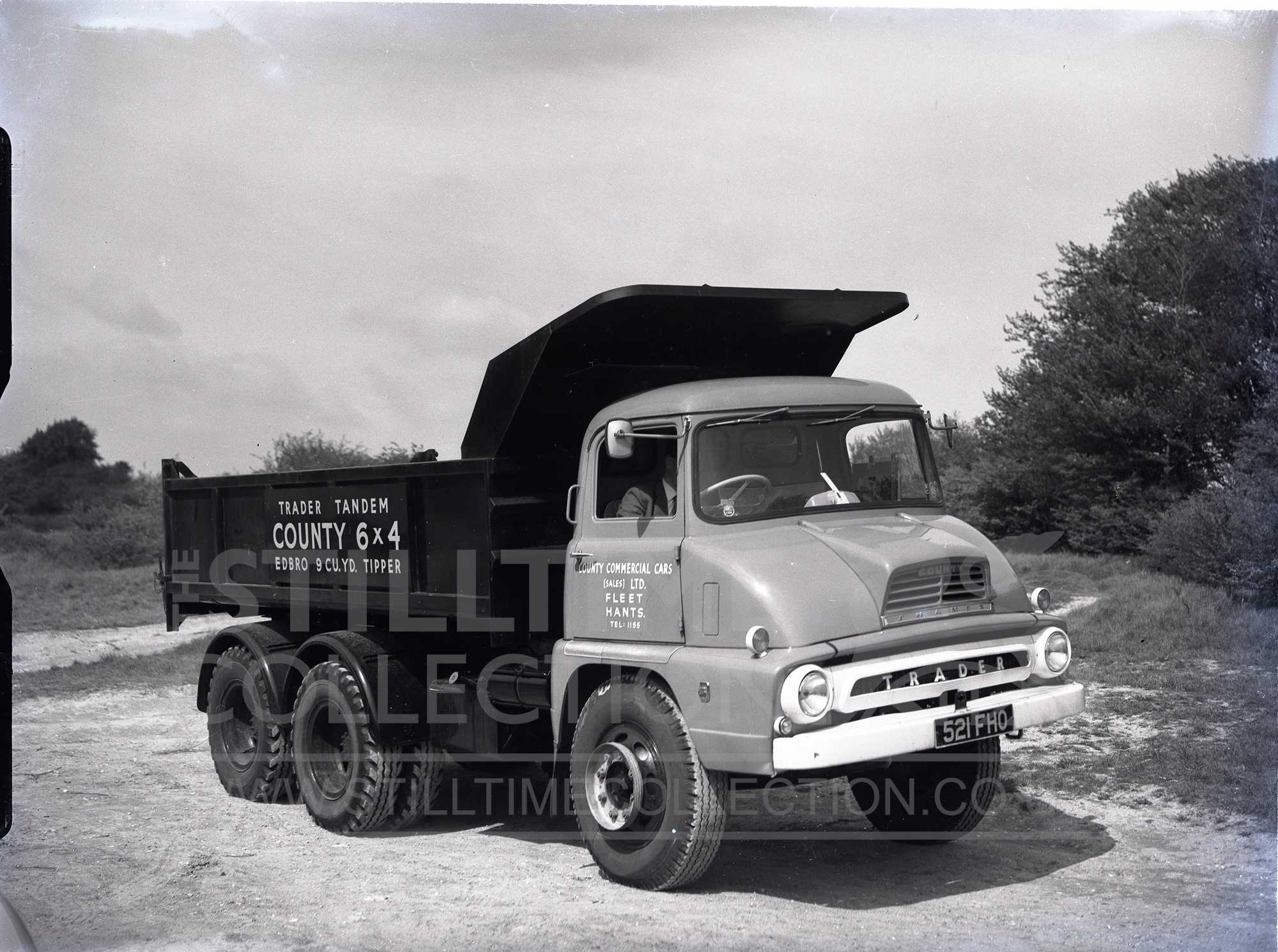 tpt transport truck lorry wagon ford thames river water trader market ...