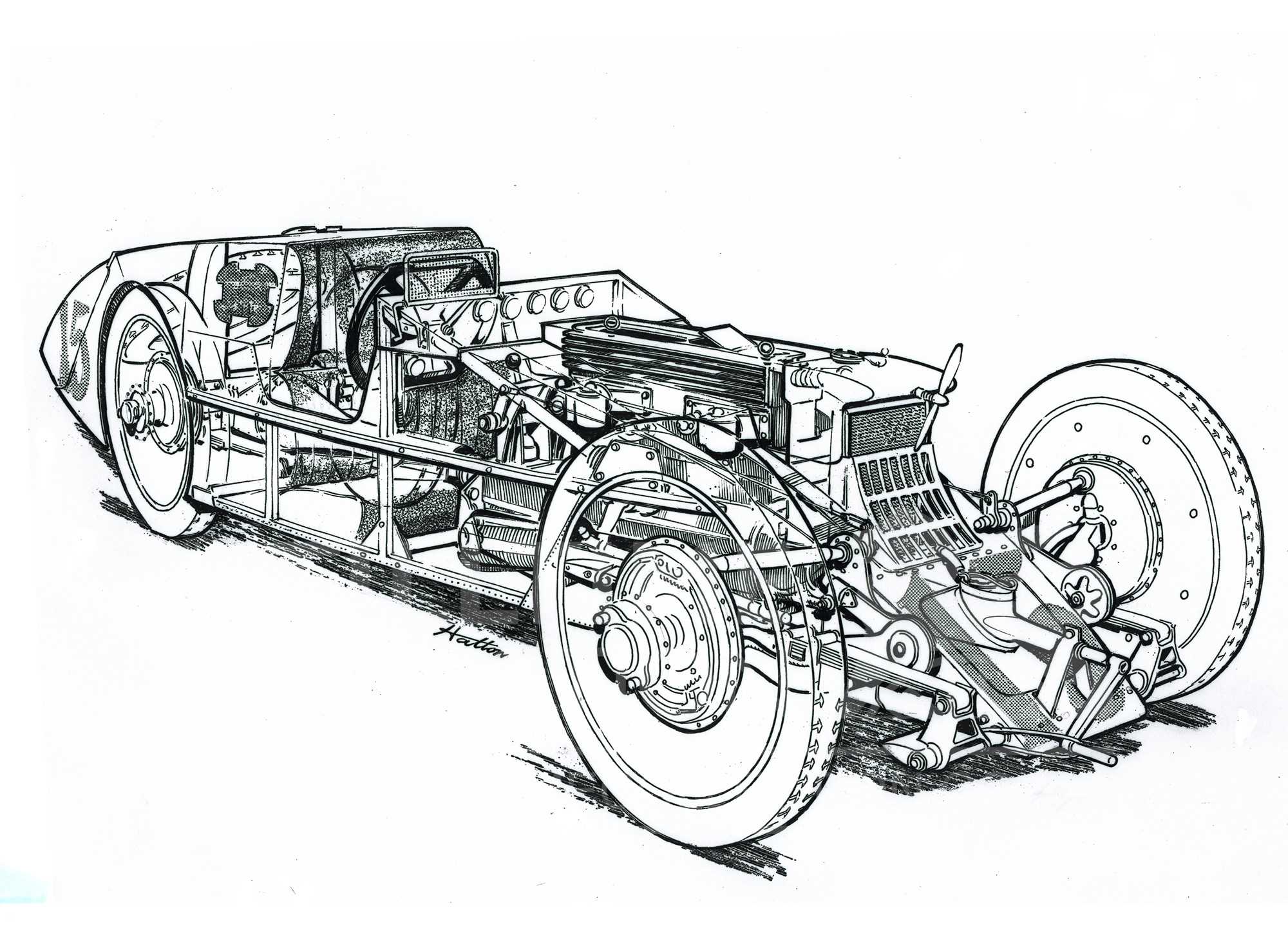 tpt transport car automobile motorcar cutaway drawings | The Stilltime ...