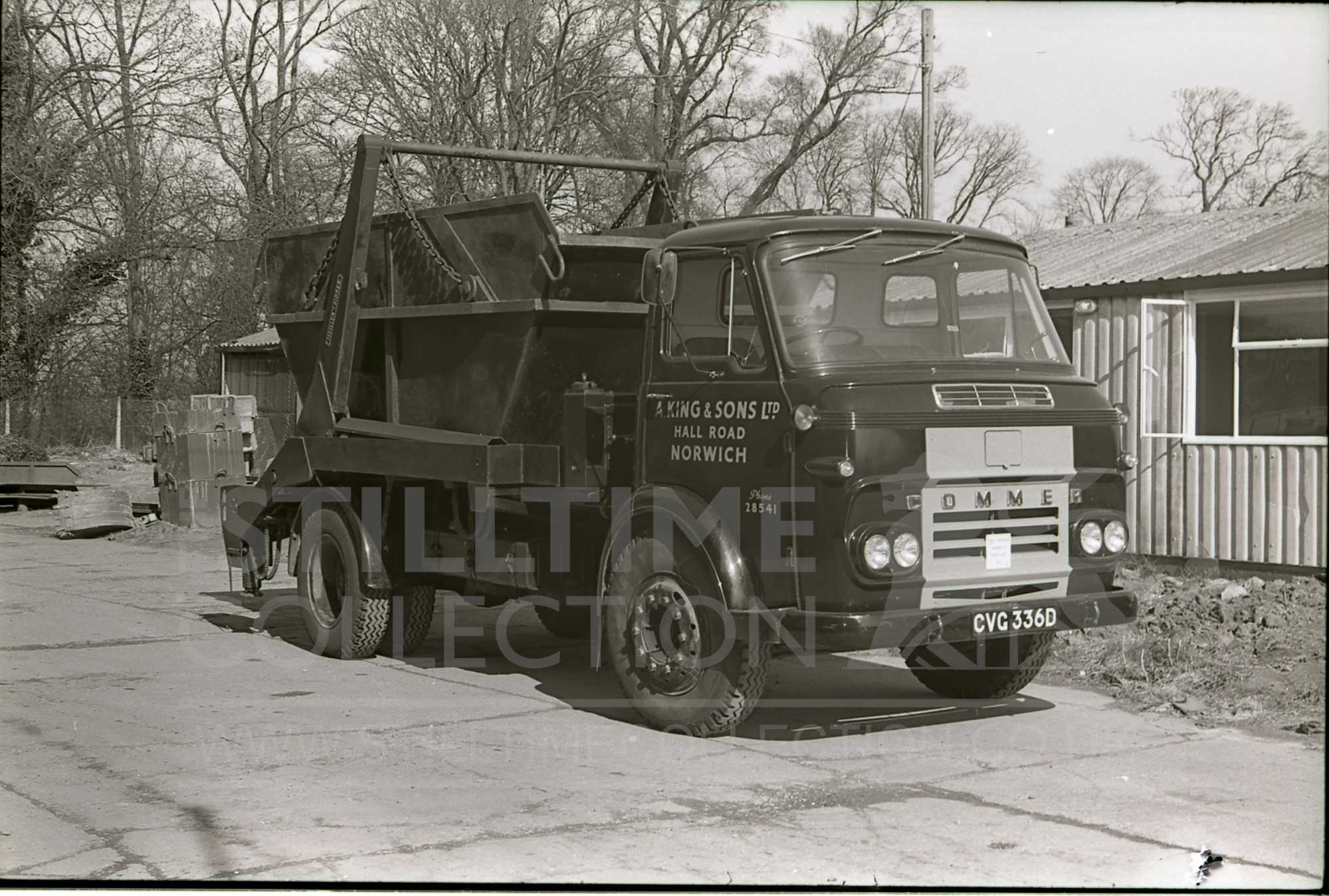 tpt transport truck lorry wagon bedford commer skip haulage coy ...