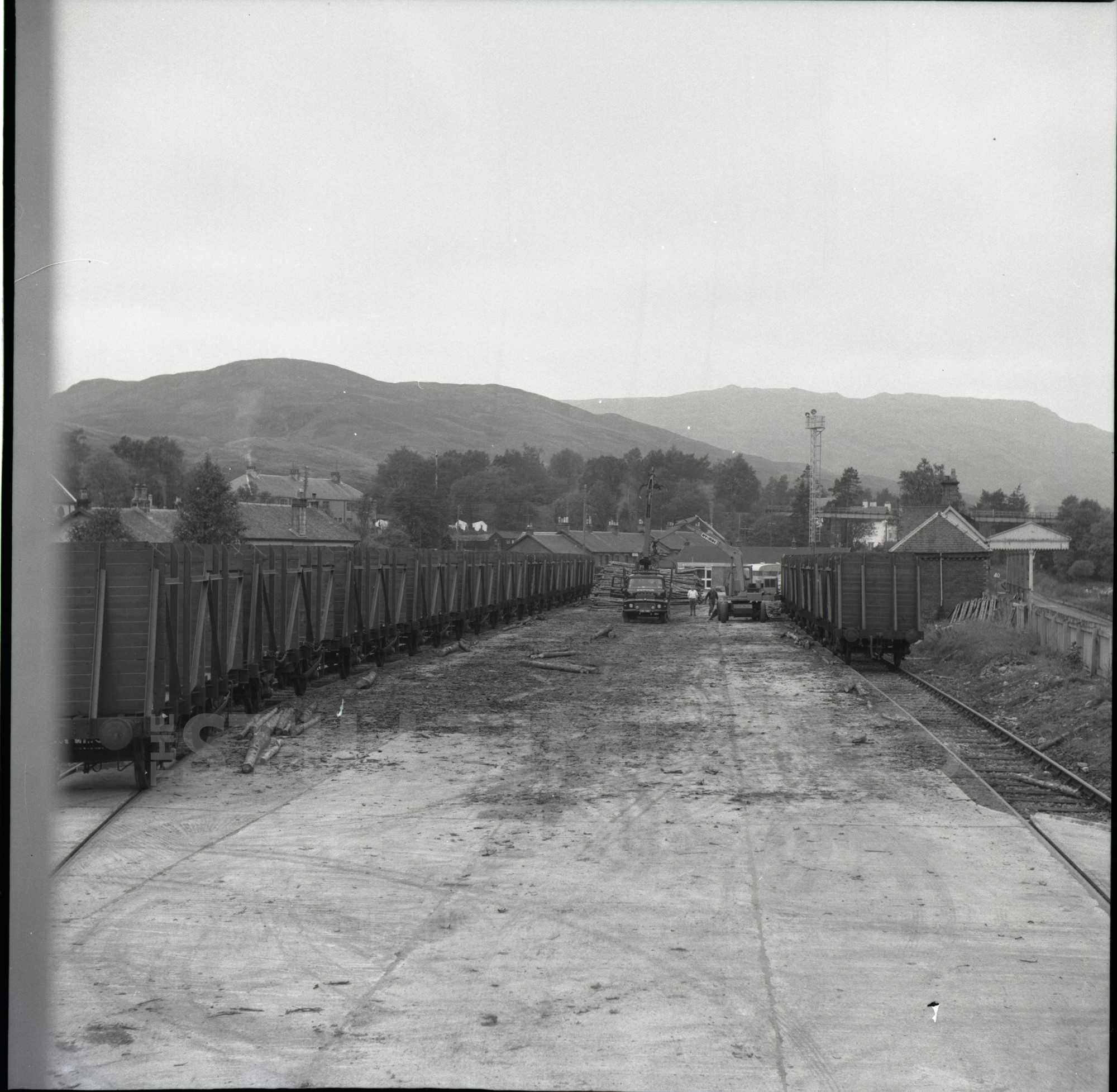 tpt transport truck lorry wagon lad dodge round timber coy scottish ...
