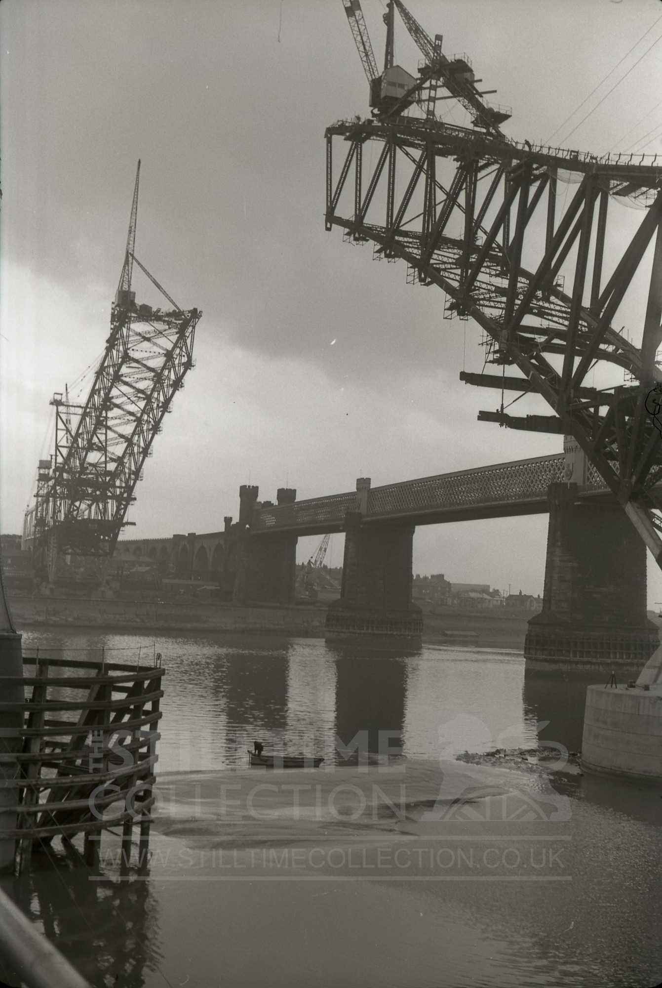 tpt transport road carriageway lane bridge coy dorman long runcorn ...