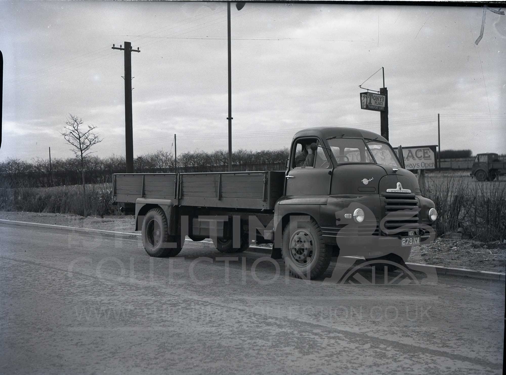 tpt transport truck lorry wagon beford s type kind 7 seven ton weight ...