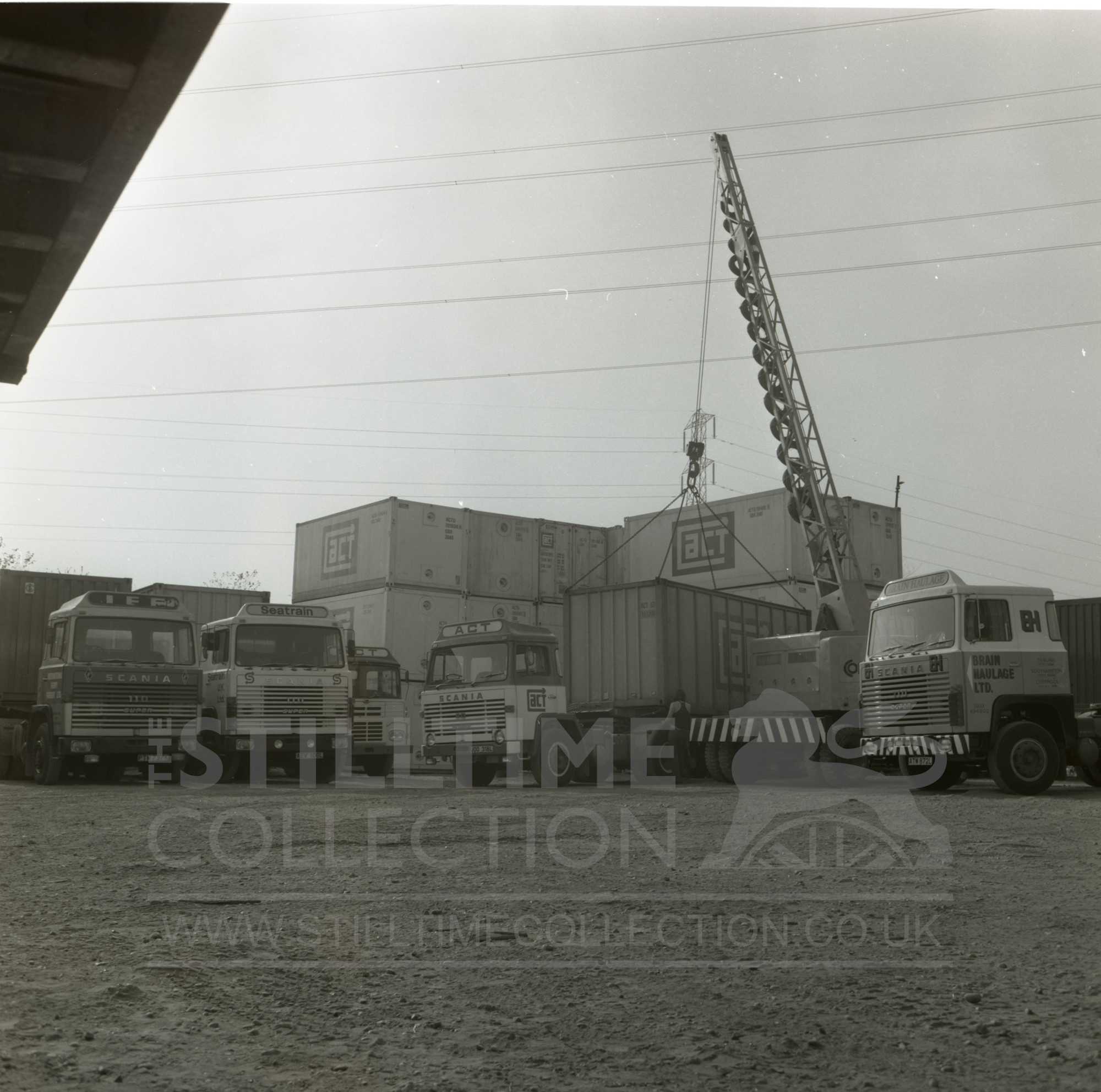 tpt transport truck lorry wagon scania 80 coy act containers | The ...