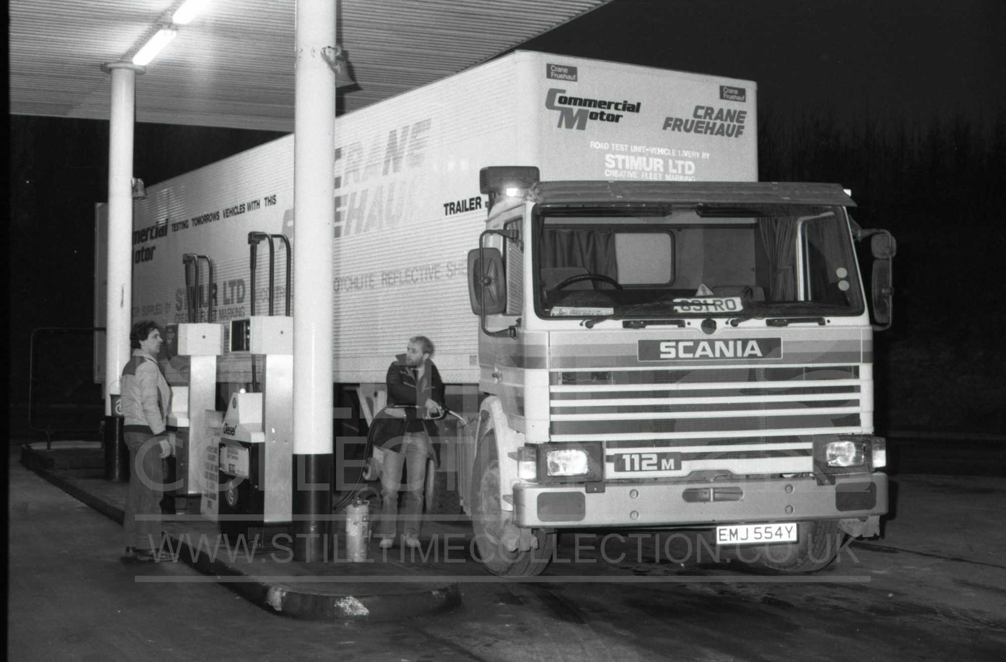 tpt truck scania 112m road test place scotland | The Stilltime Collection