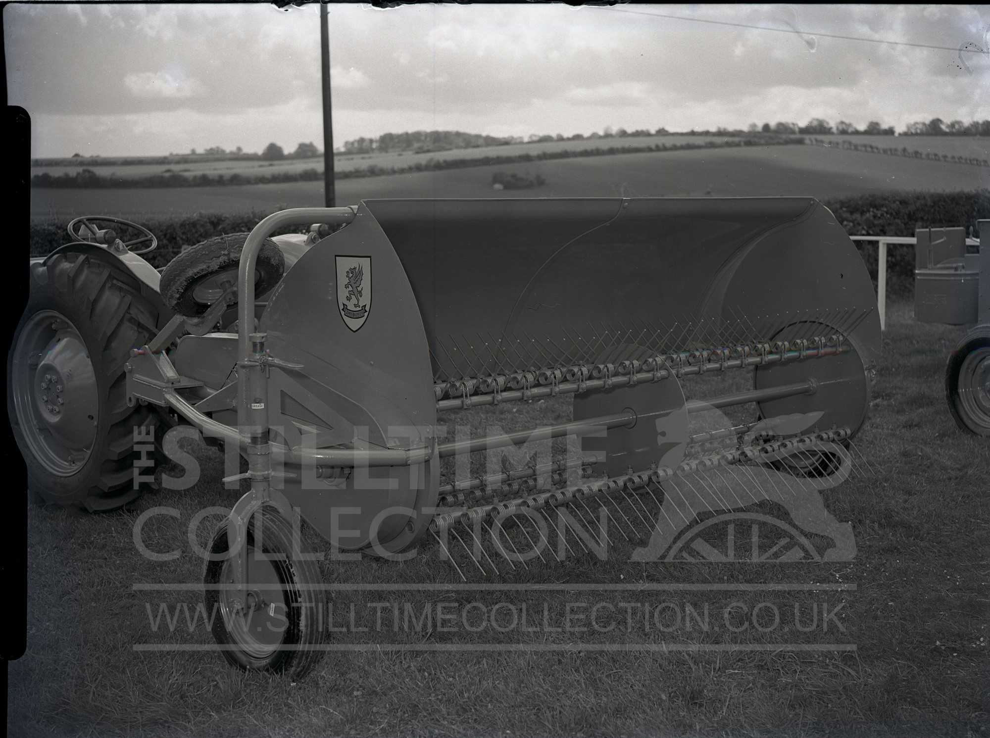 farm agriculture national silage demonstration jones baler at hatch ...