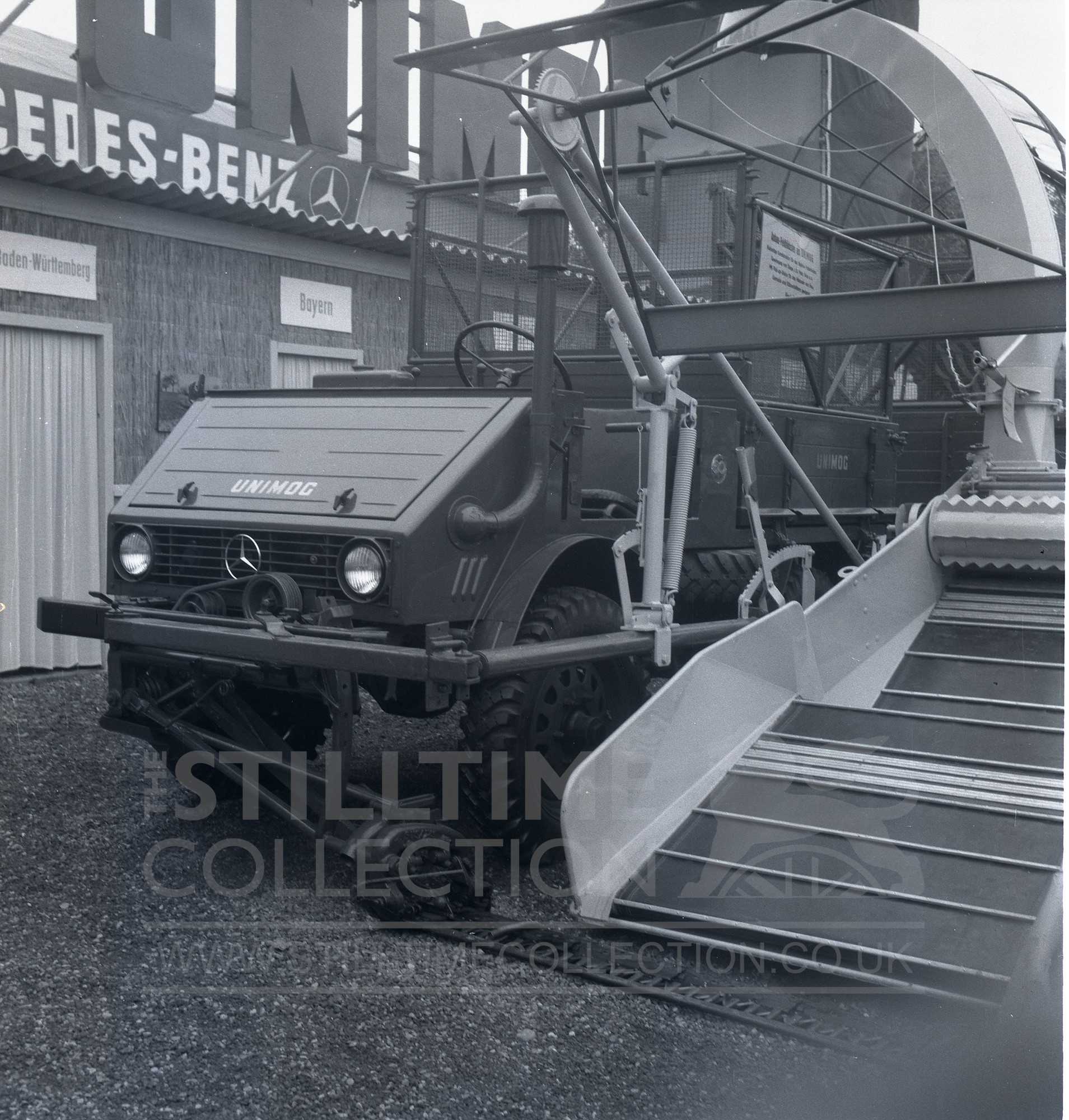 agricultural show munchen munich germany tractor farm mercedes unimog ...