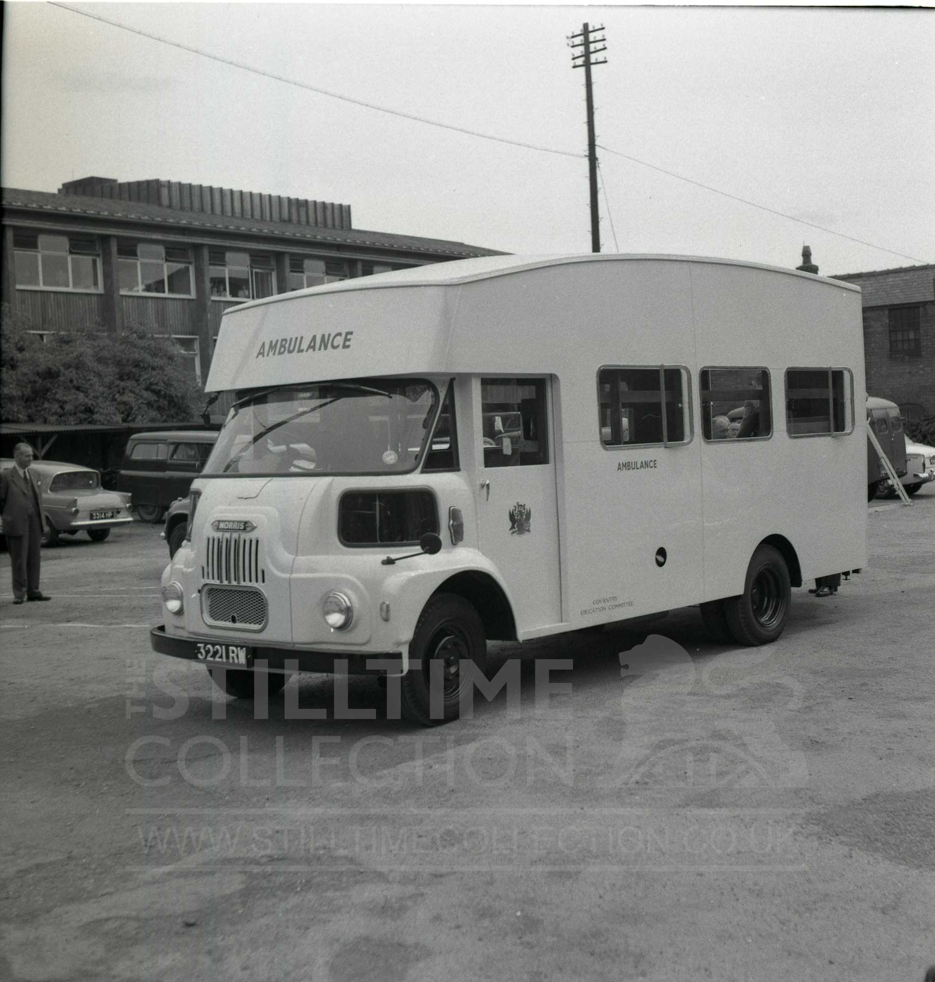 tpt bus ambulance for handicapped children morris commercial tail lift ...