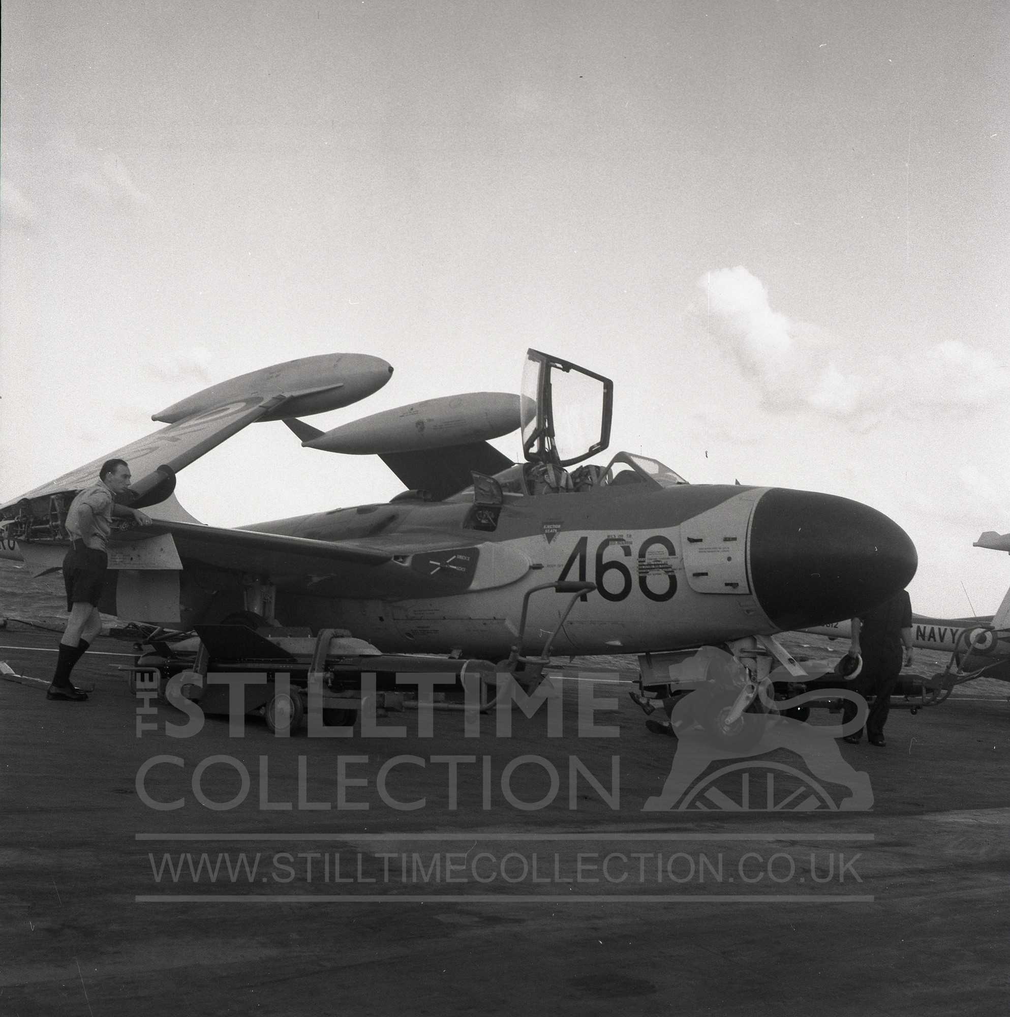 military navy hms victorious in mediterranean aircraft sea venom | The ...