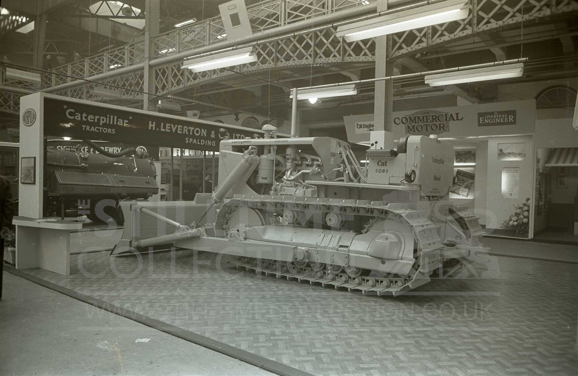 plant excavator tractor bulldozer public works and municipal exhibition ...