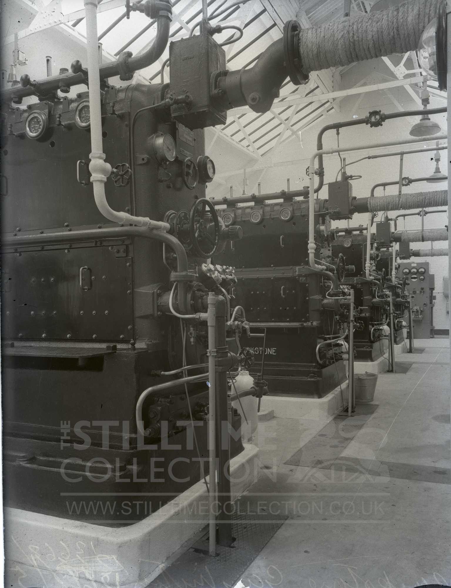 industry work stationary diesel oil engines blackstone, ruston hornsby ...