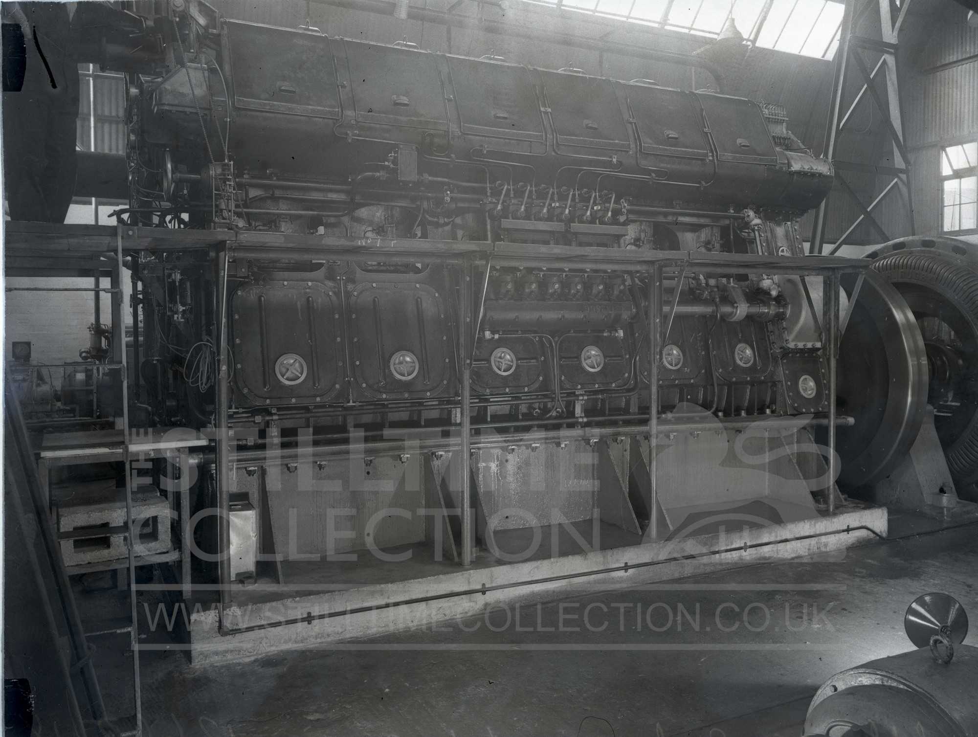 industry work stationary diesel oil engines blackstone, ruston hornsby ...