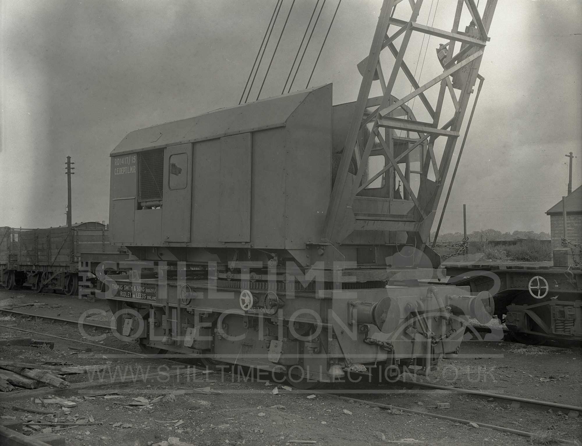 tpt rail british railways mobile crane | The Stilltime Collection