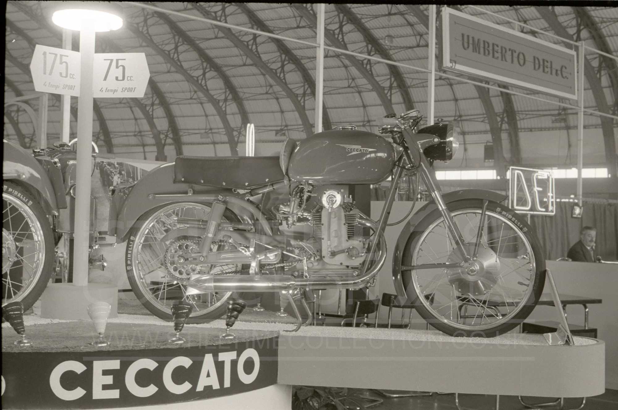 tpt bike milano motorcycle and cycle show ceccato 75cc sports 1953 nov ...