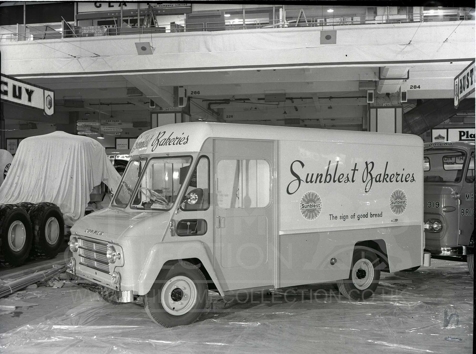 tpt truck motor show earls court commer walk thru through van sunblest ...