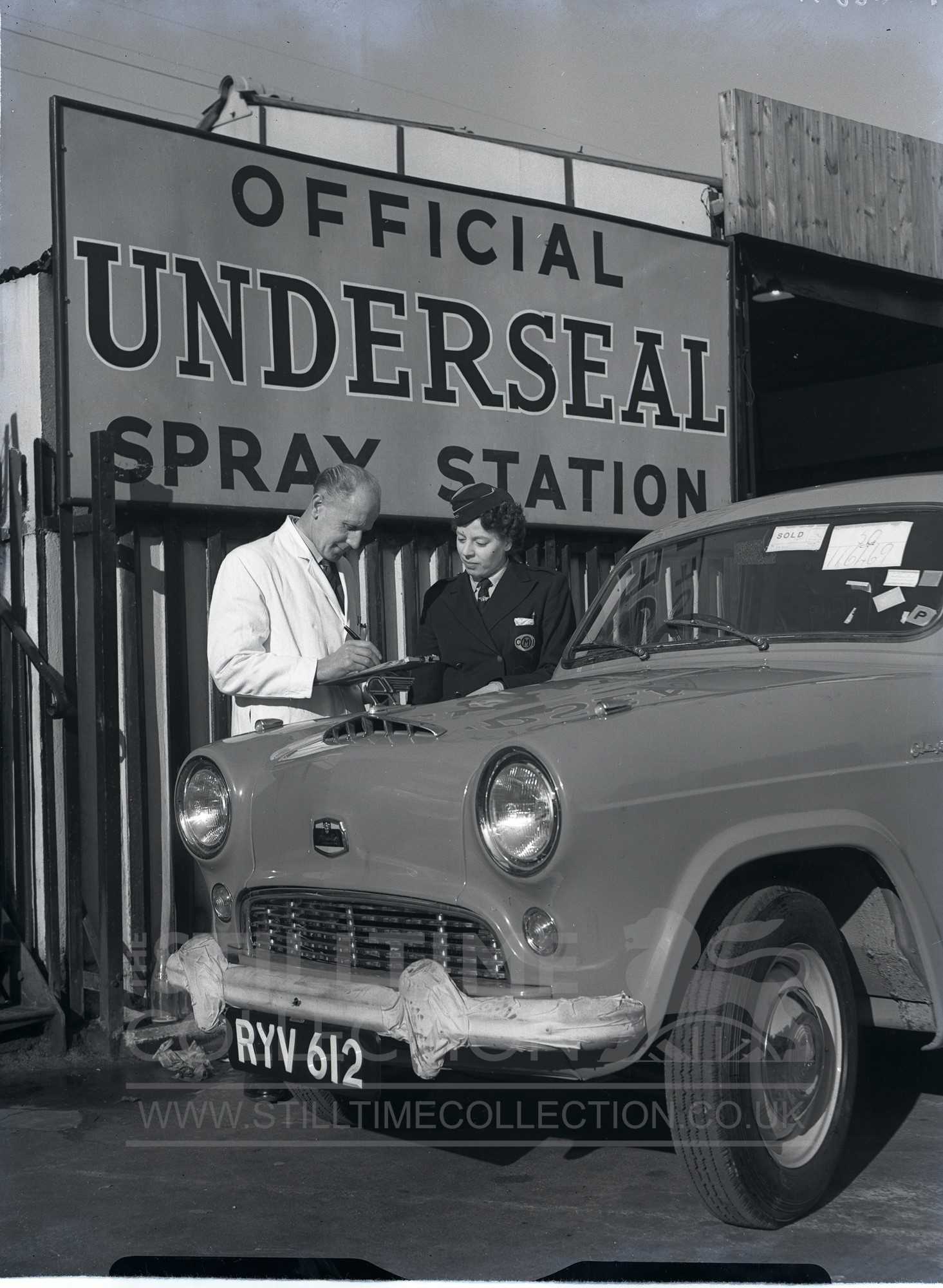 tpt car garage motor trade underseal process at central motor institute ...