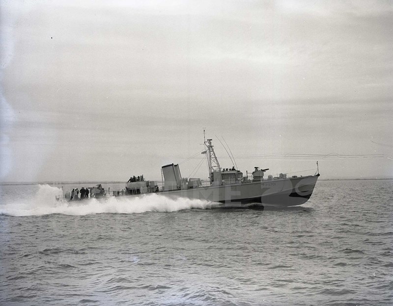 military navy hms bold pioneer gas turbine motor gun boat mgb gosport ...
