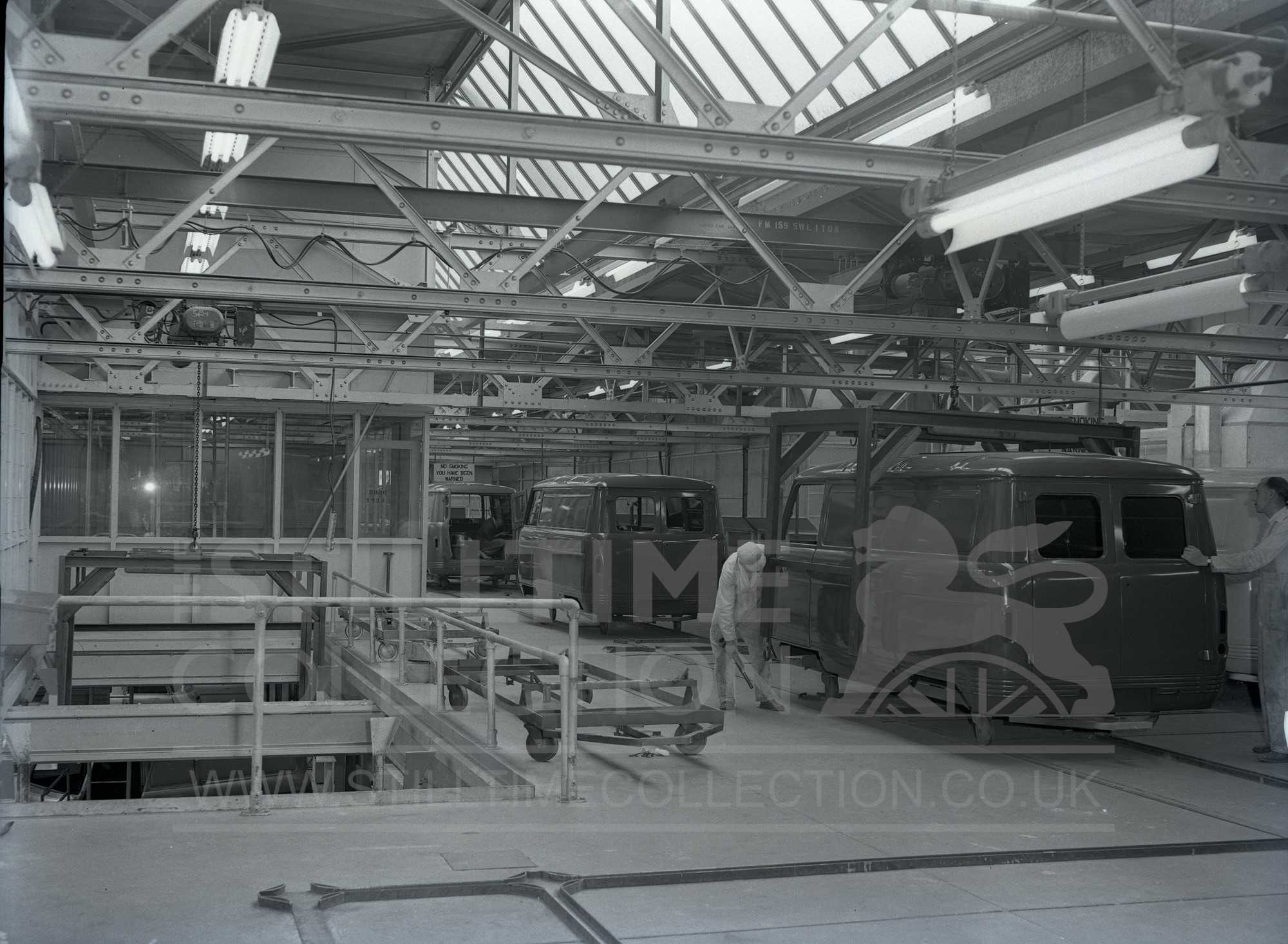 tpt truck van commer pb factory production line | The Stilltime Collection