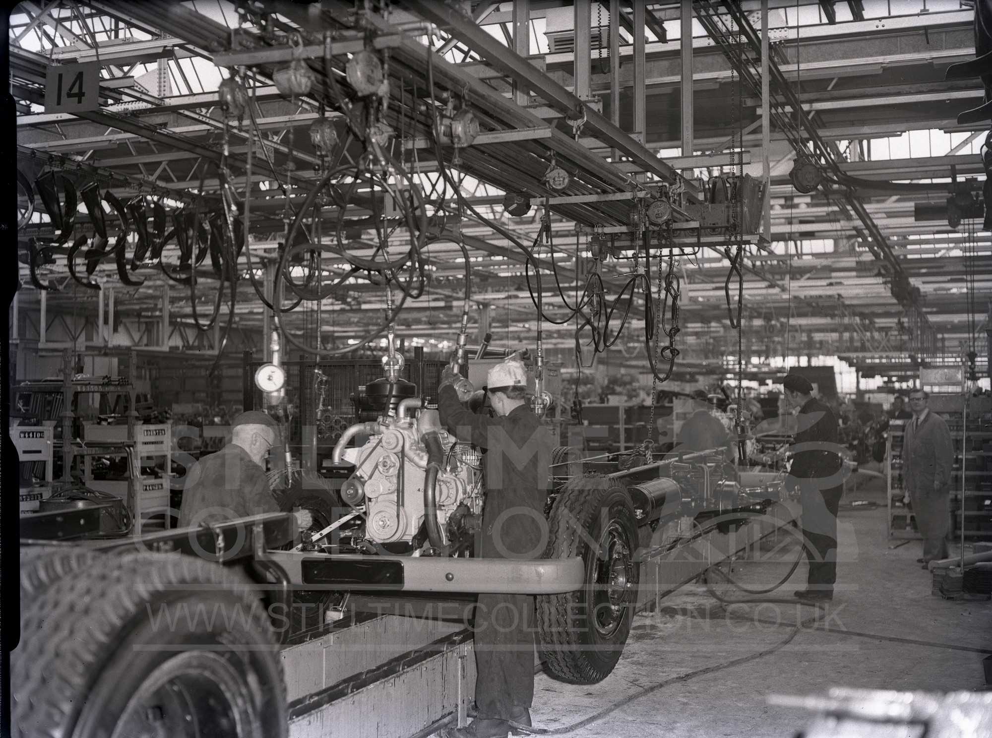 tpt truck van commer pb factory production line | The Stilltime Collection