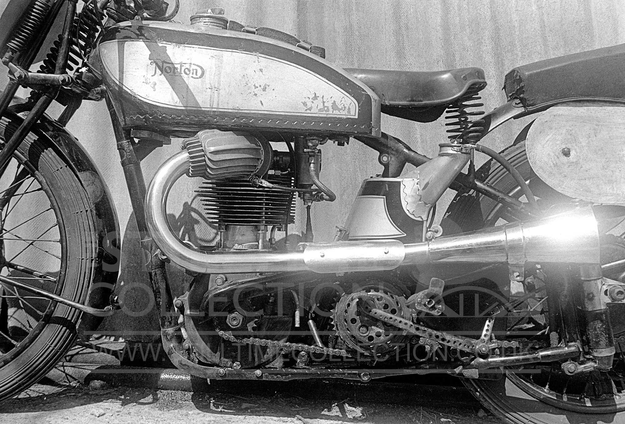tpt bike norton brown rotary valve engine | The Stilltime Collection