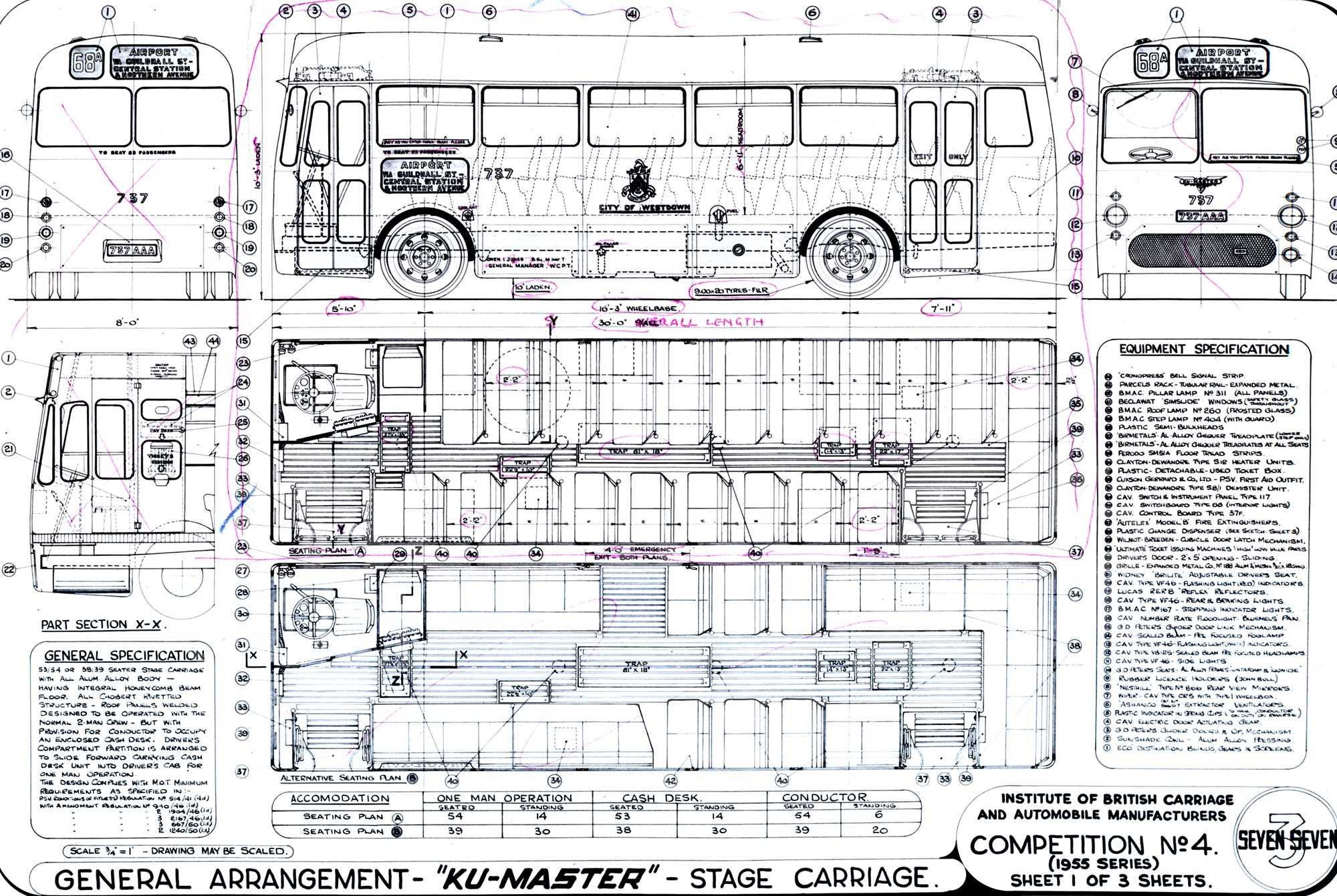 Bus Vehicle Transportation Diagram Plan Plot Floor Plan | The Stilltime ...